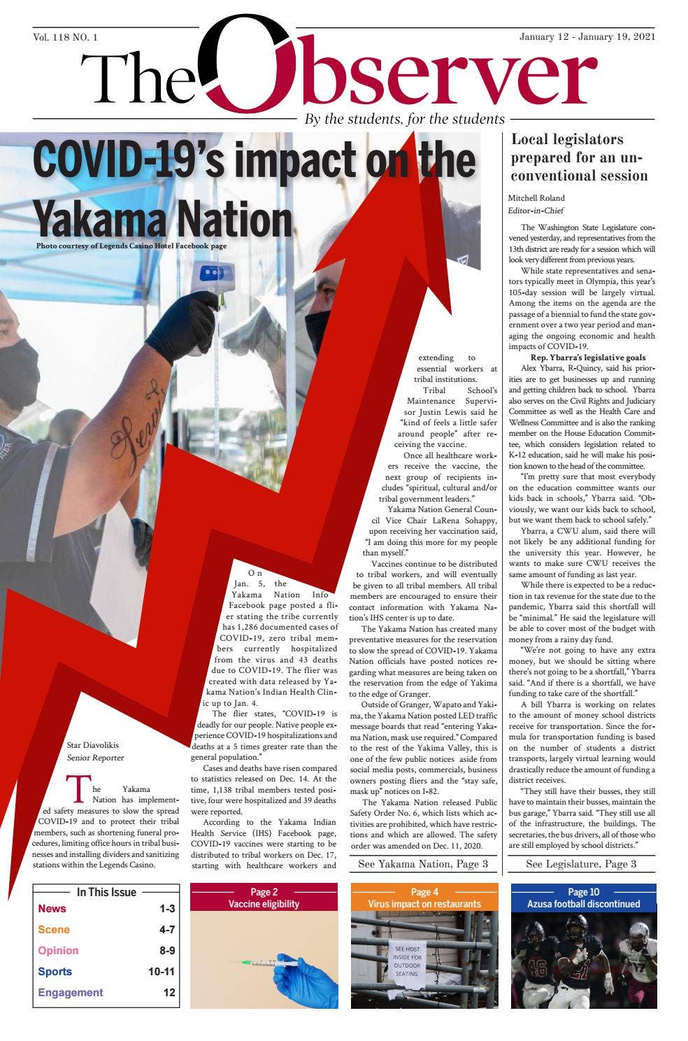 CWU Observer- Winter 2021, Issue 1 by CWU Observer - Issuu