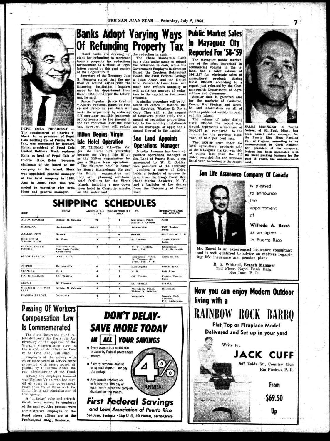 The San Juan Star (July 2, 1960) by La Colección Puertorriqueña - Issuu