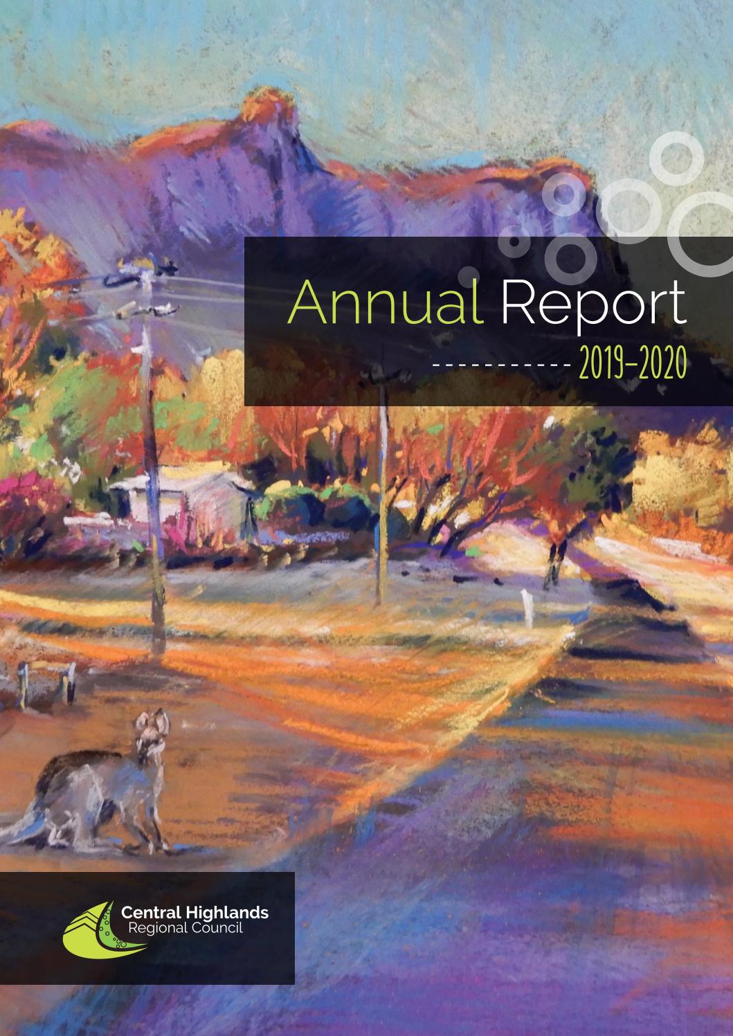 Central Highlands Regional Council Annual Report 2019-2020 by Central ...