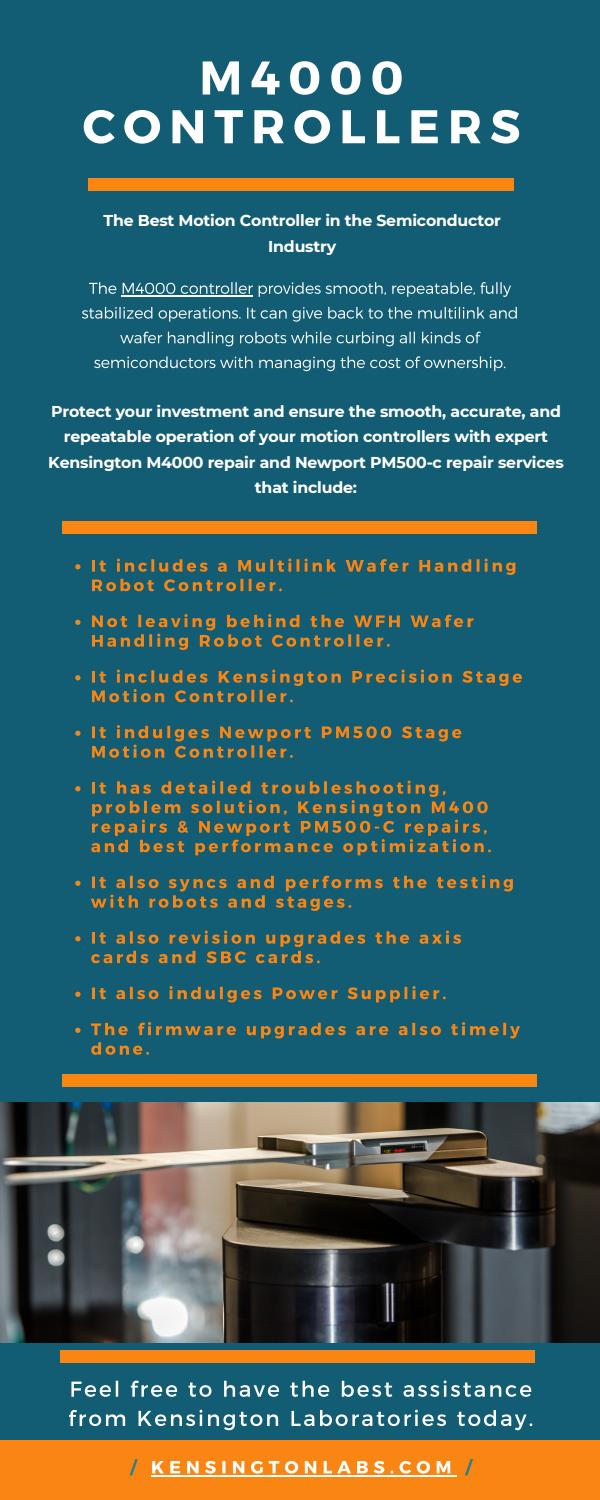 M4000 Controllers- The Best Motion Controller in the Semiconductor ...