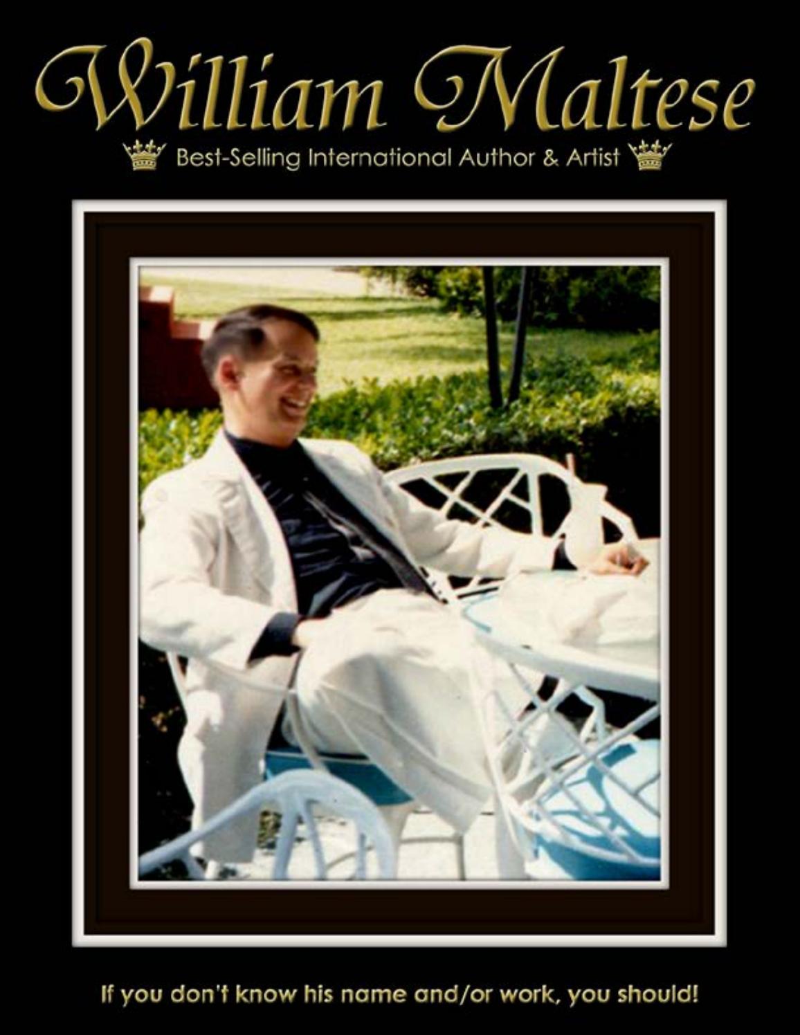 William Maltese Magazine by Contessa's Court - Issuu
