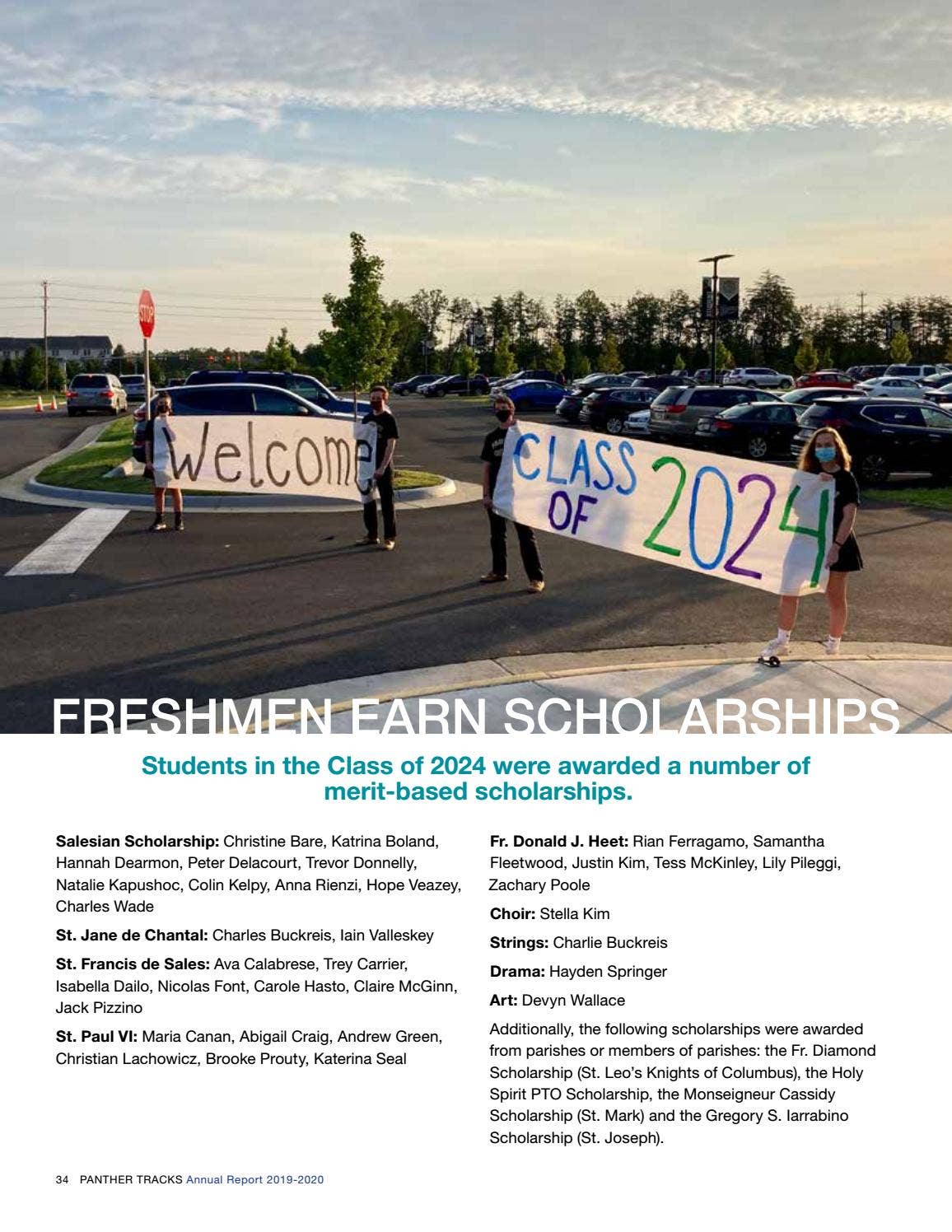 PVI Panther Tracks Fall 2020 by St. Paul VI Catholic High School - Issuu