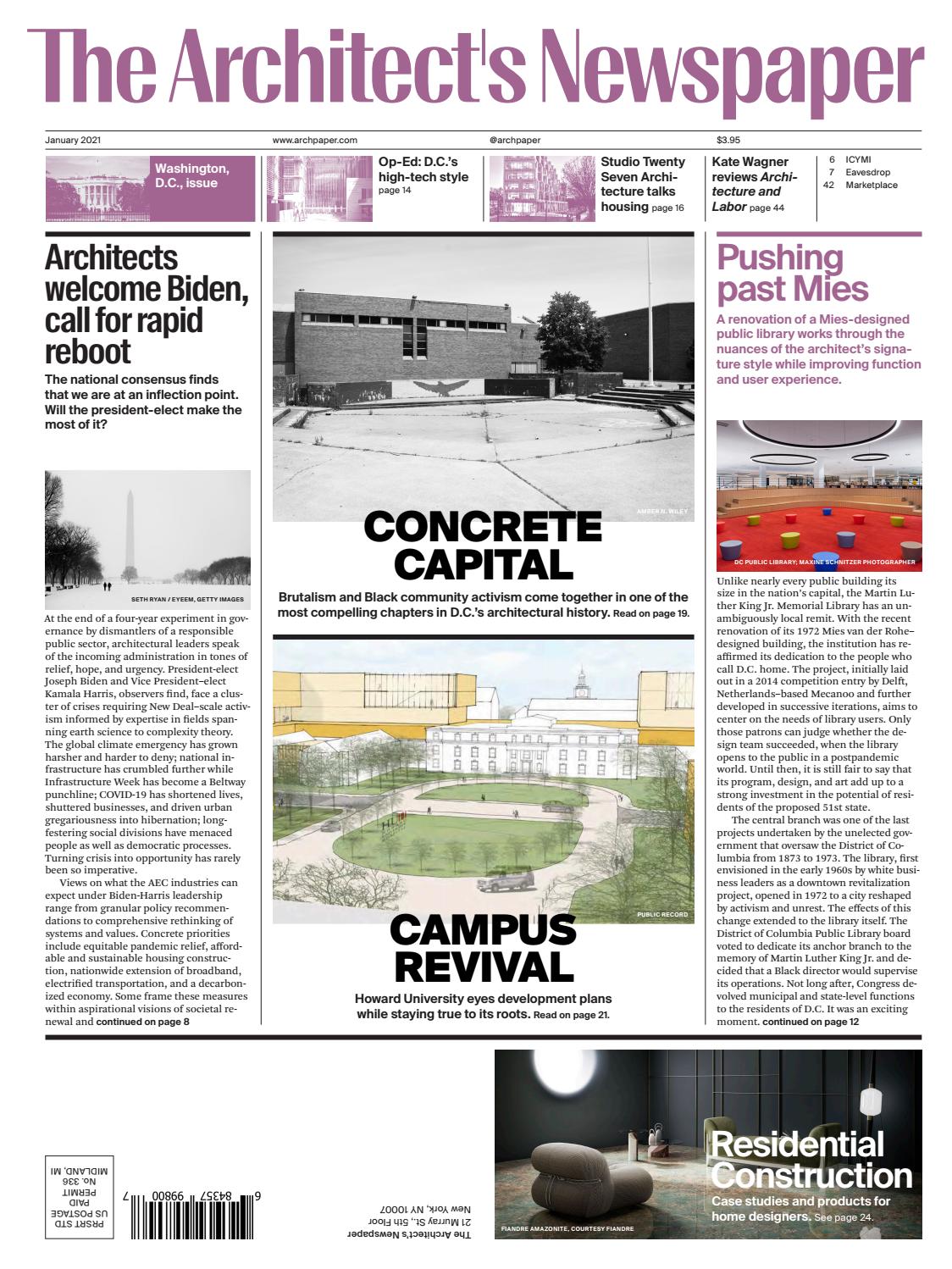 AN January 2021 by The Architect's Newspaper - Issuu