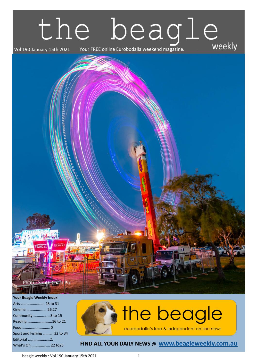 Beagle Weekender Vol 190 January 15th 2021 by beagleabode - Issuu