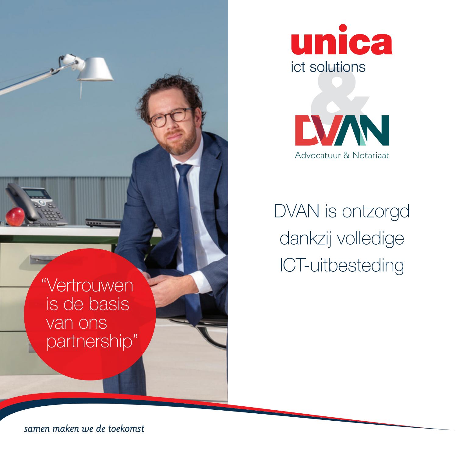 DVAN is ontzorgd dankzij volledige ICT-uitbesteding by Unica - Issuu