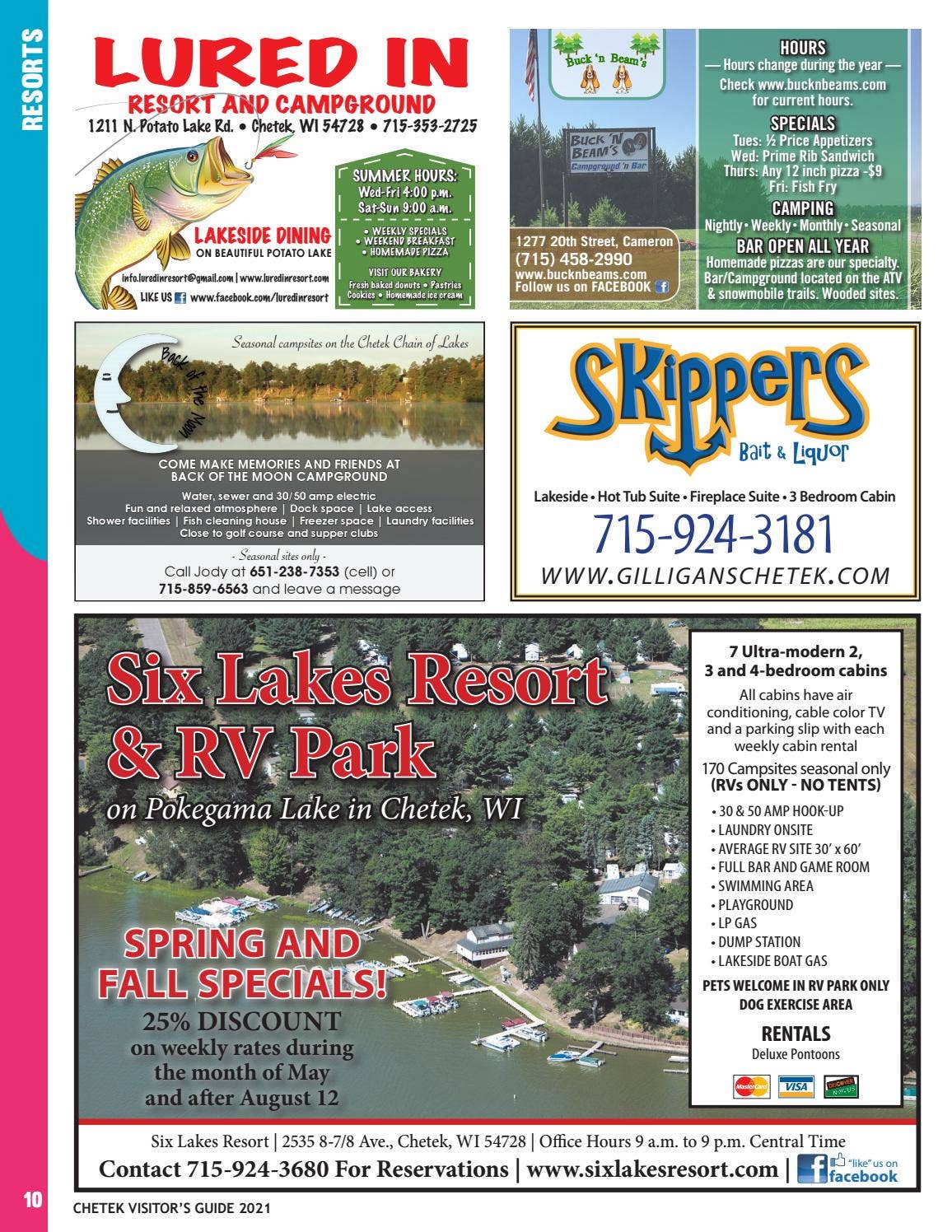 Chetek Official Guide to the Chetek Chain of Lakes by Vector & Ink - Issuu