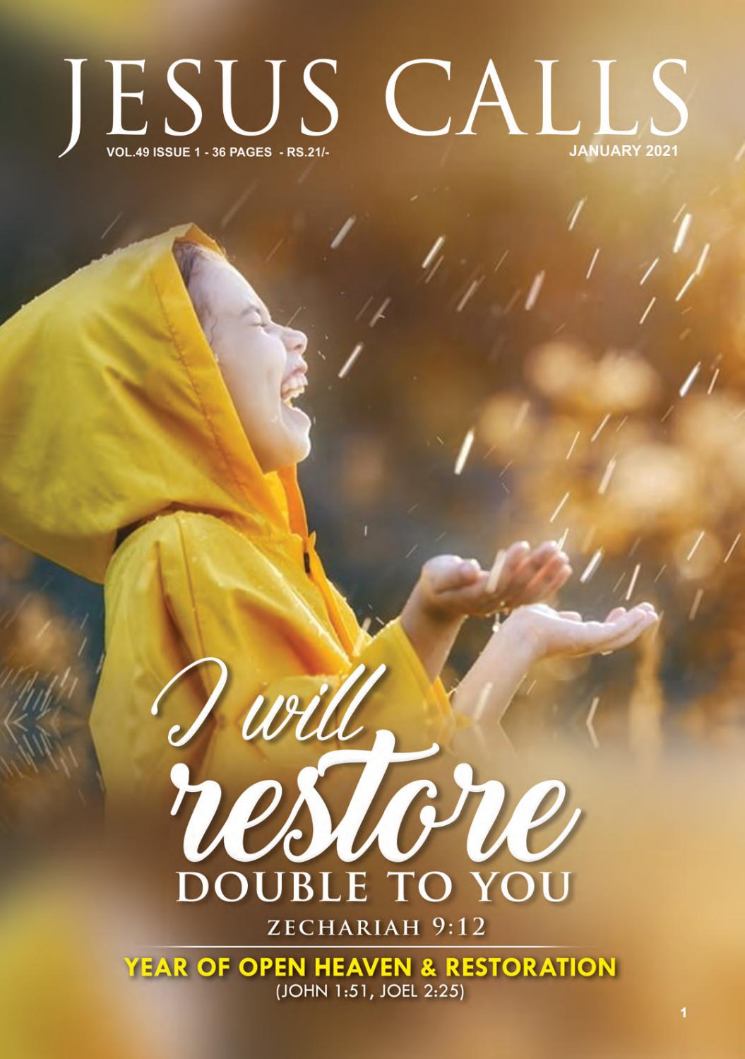 Jesus Calls (English) June - 2021 by Jesus Calls - Issuu