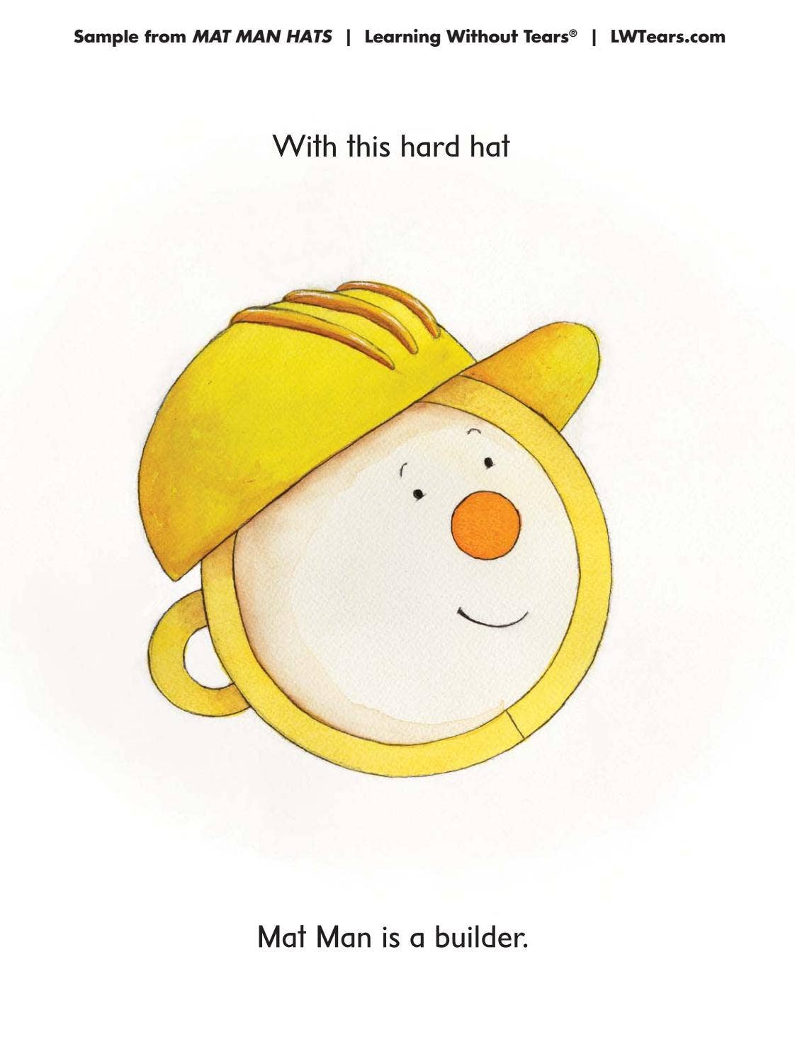 Mat Man Hats Sample Pages by Learning Without Tears - Issuu