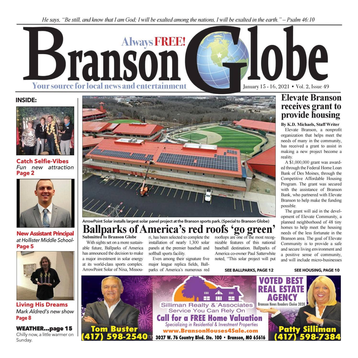 Branson Globe, January 15 - 16, 2021 by bransonglobe - Issuu