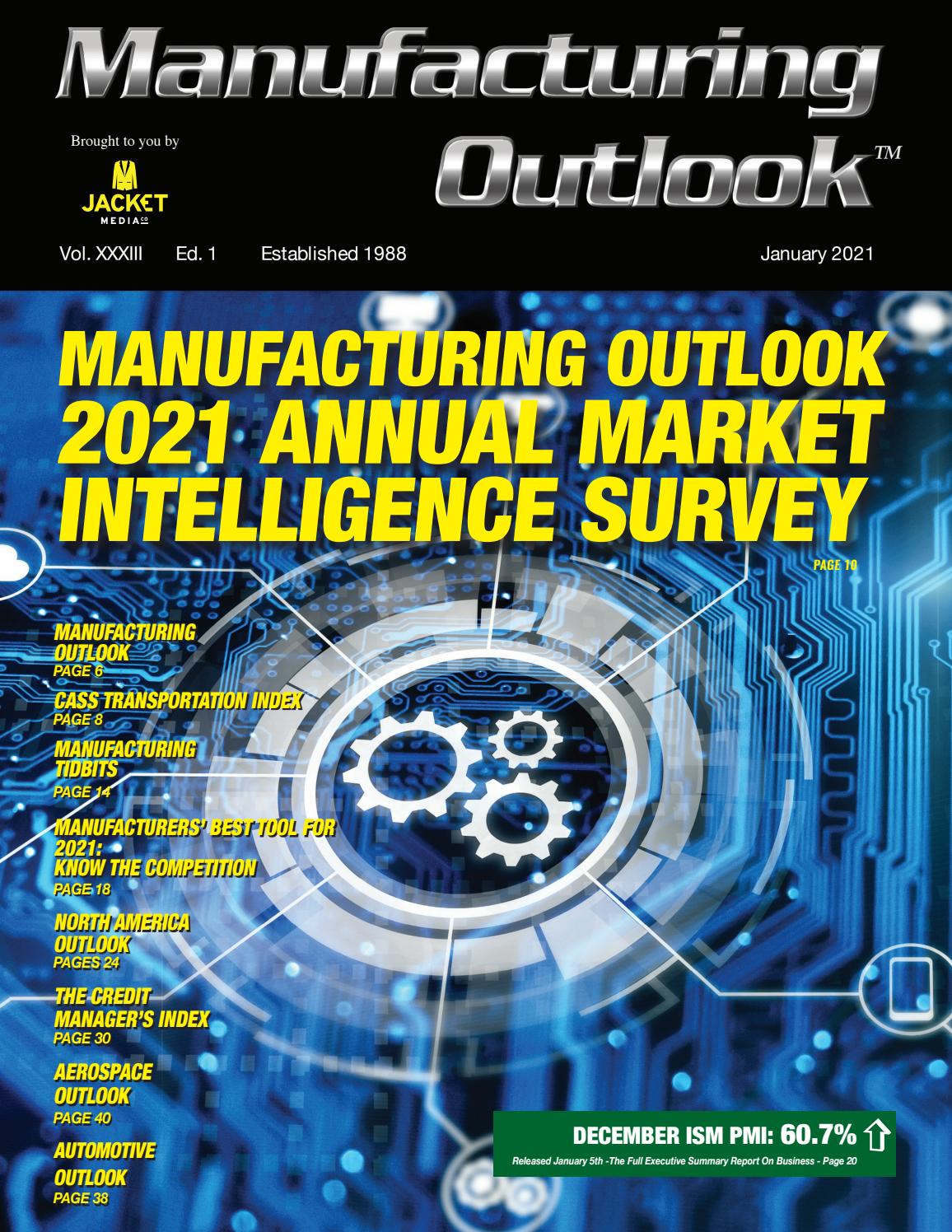 Manufacturing Outlook January 2021 by Manufacturing Outlook - Issuu