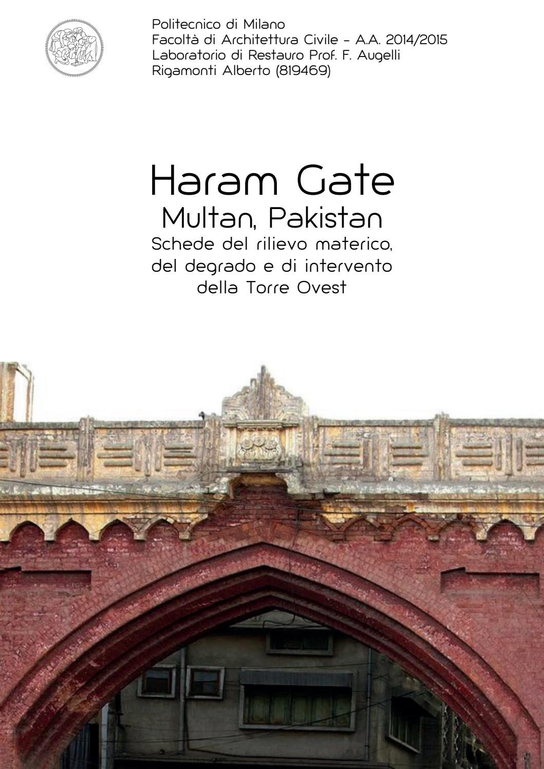 Haram Gate - Multan, Pakistan - Progetto di conservazione della Torre ...