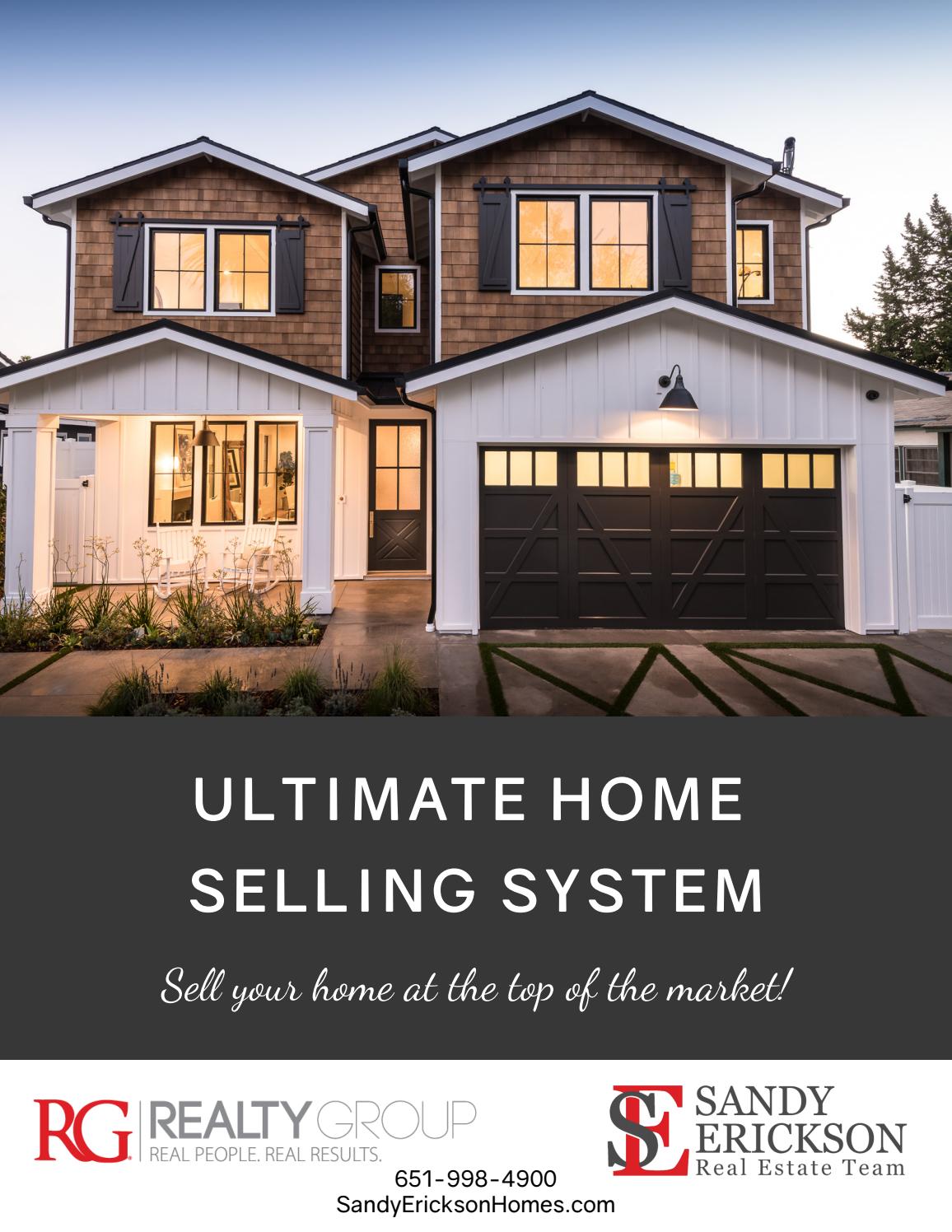 Ultimate Home Selling System by Sandy Erickson - Issuu