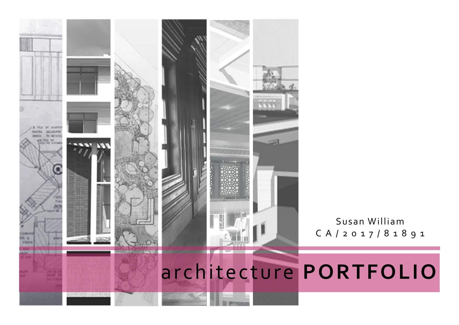 Architecture PORTFOLIO_2021 by susan william - Issuu