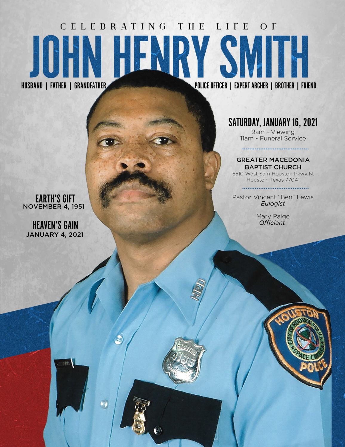 John Henry Smith Obituary by Cedric Stover - Issuu