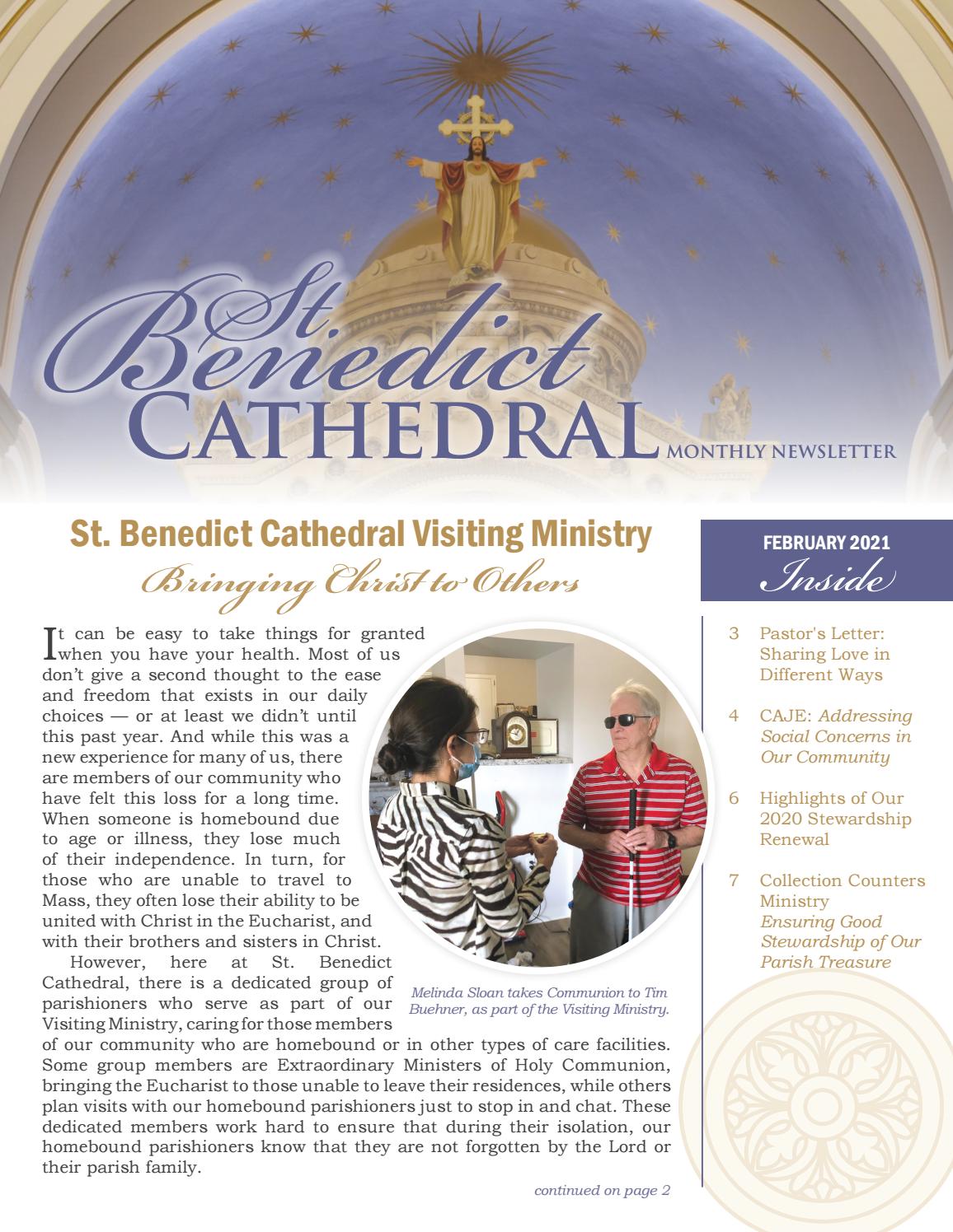 St. Benedict Cathedral Newsletter — February 2021 by Catholic ...