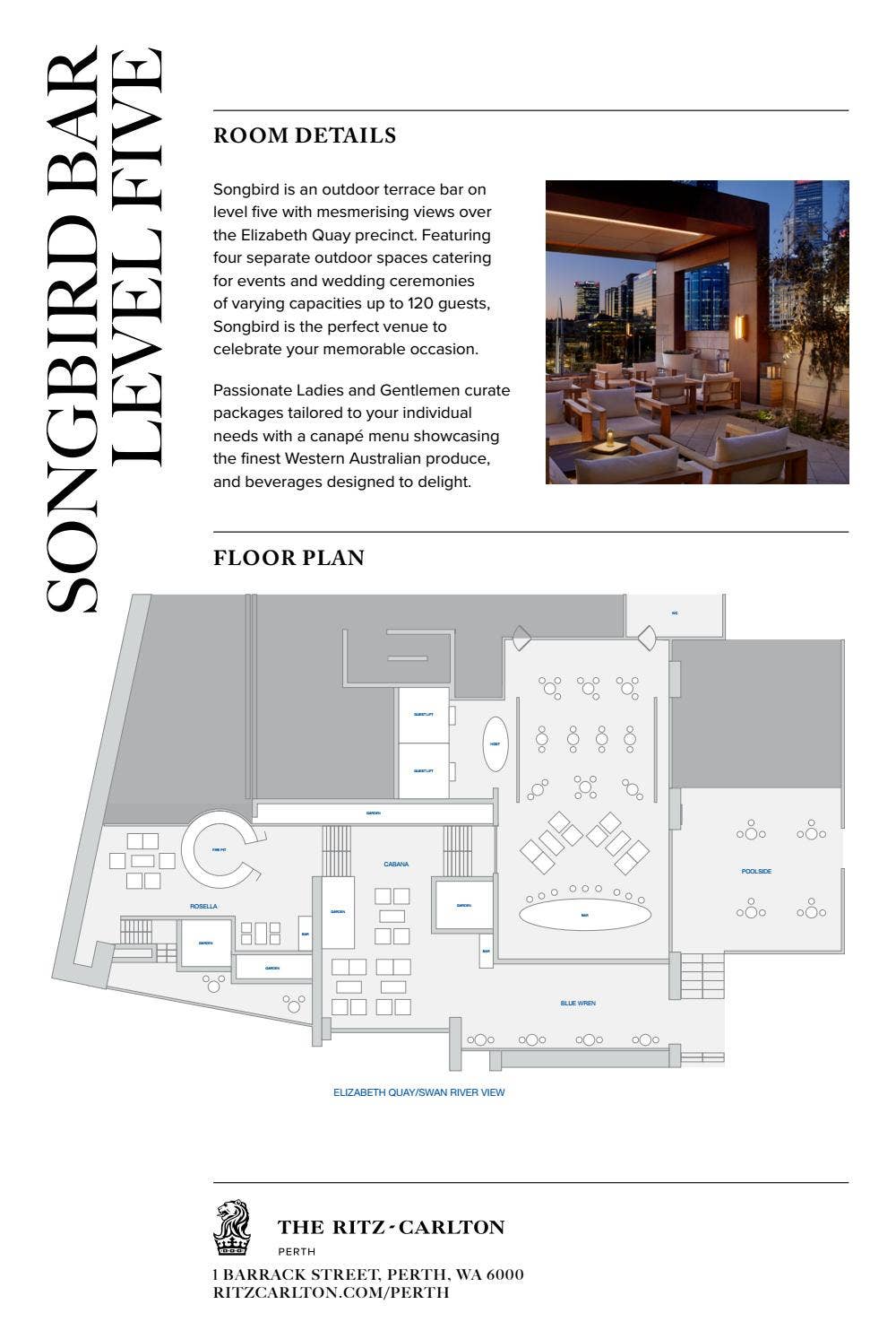 The Ritz-Carlton, Perth Hotel Fact Sheets by ritzcarltonperth - Issuu