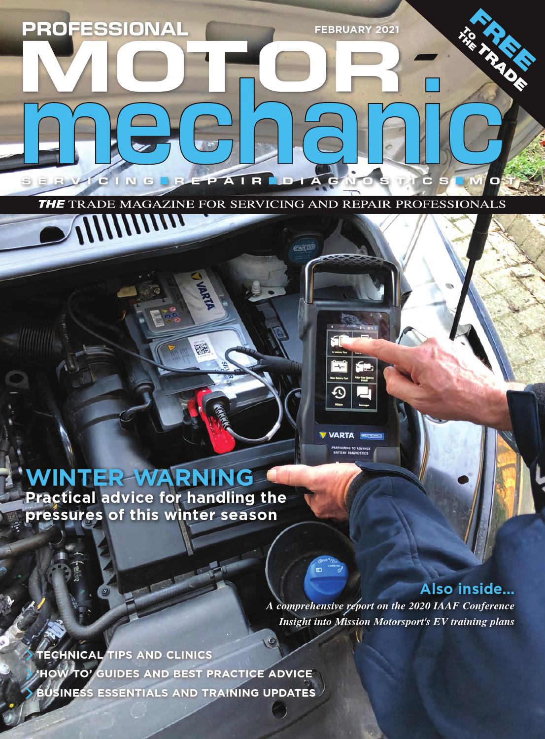 Professional Motor Mechanic February 2021 by Hamerville Media Group - Issuu