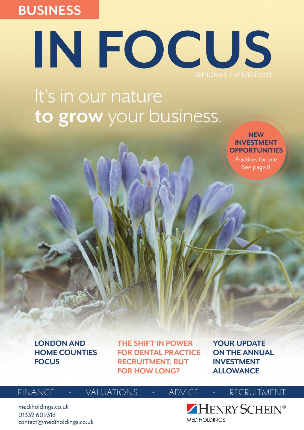 Business in Focus - Winter 2020 by MediHoldings_ - Issuu
