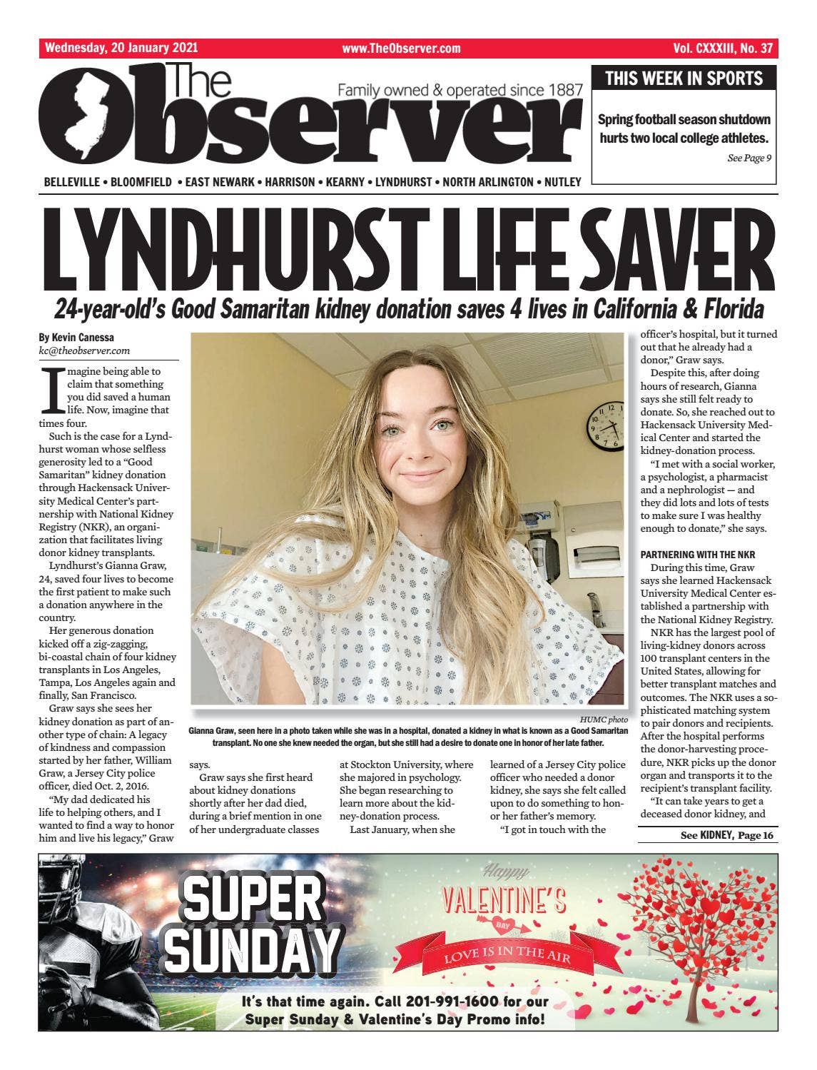 The Observer e-Newspaper — Jan. 20, 2021 by The Observer Newspaper - Issuu