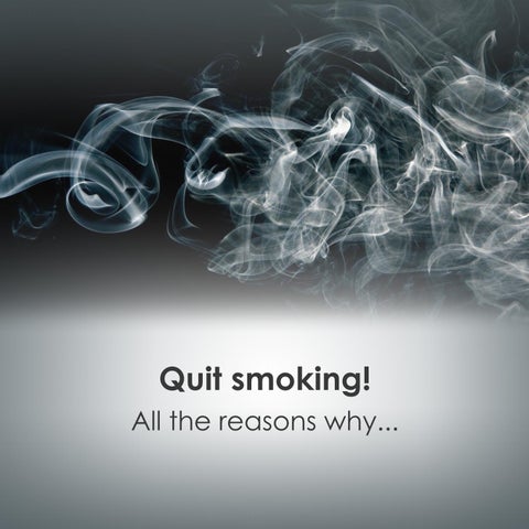 Quit smoking booklet, Cultural development 2 project by Shahed Khaled ...