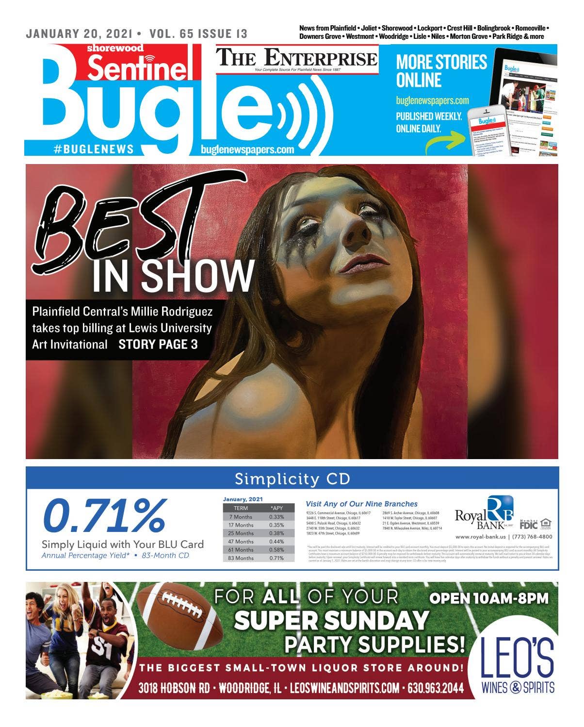 Bugle Newspapers 1-21-21 by Bugle, Sentinel & Enterprise Newspapers - Issuu