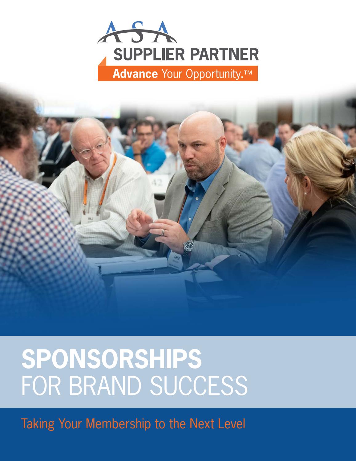 ASA Supplier Partner Brochure by American Supply Association - Issuu