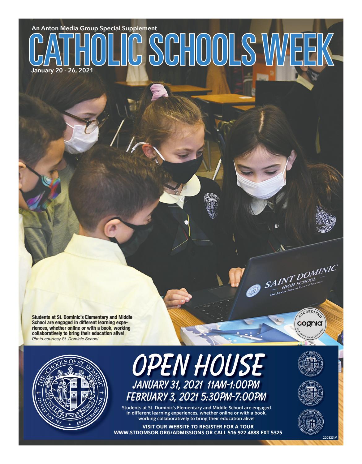 Catholic Schools Week 2021 is a special advertising supplement ...