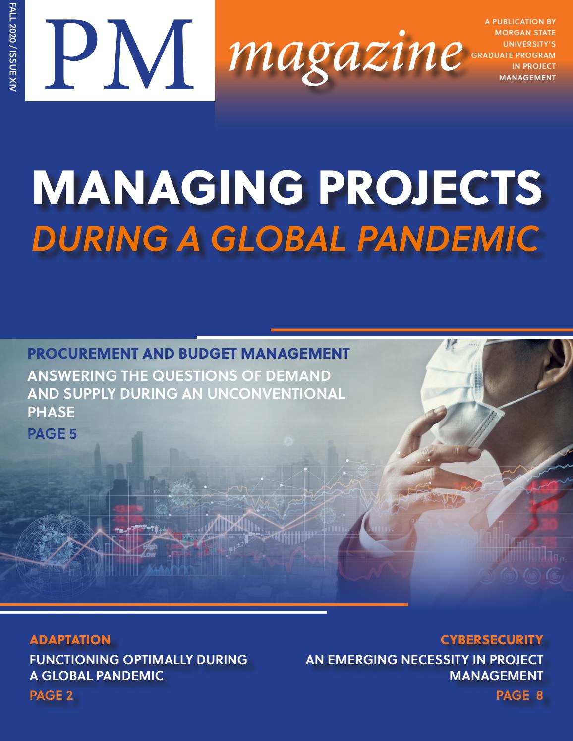 PM Magazine - Fall 2020 Issue 14 by Morgan State University - Issuu