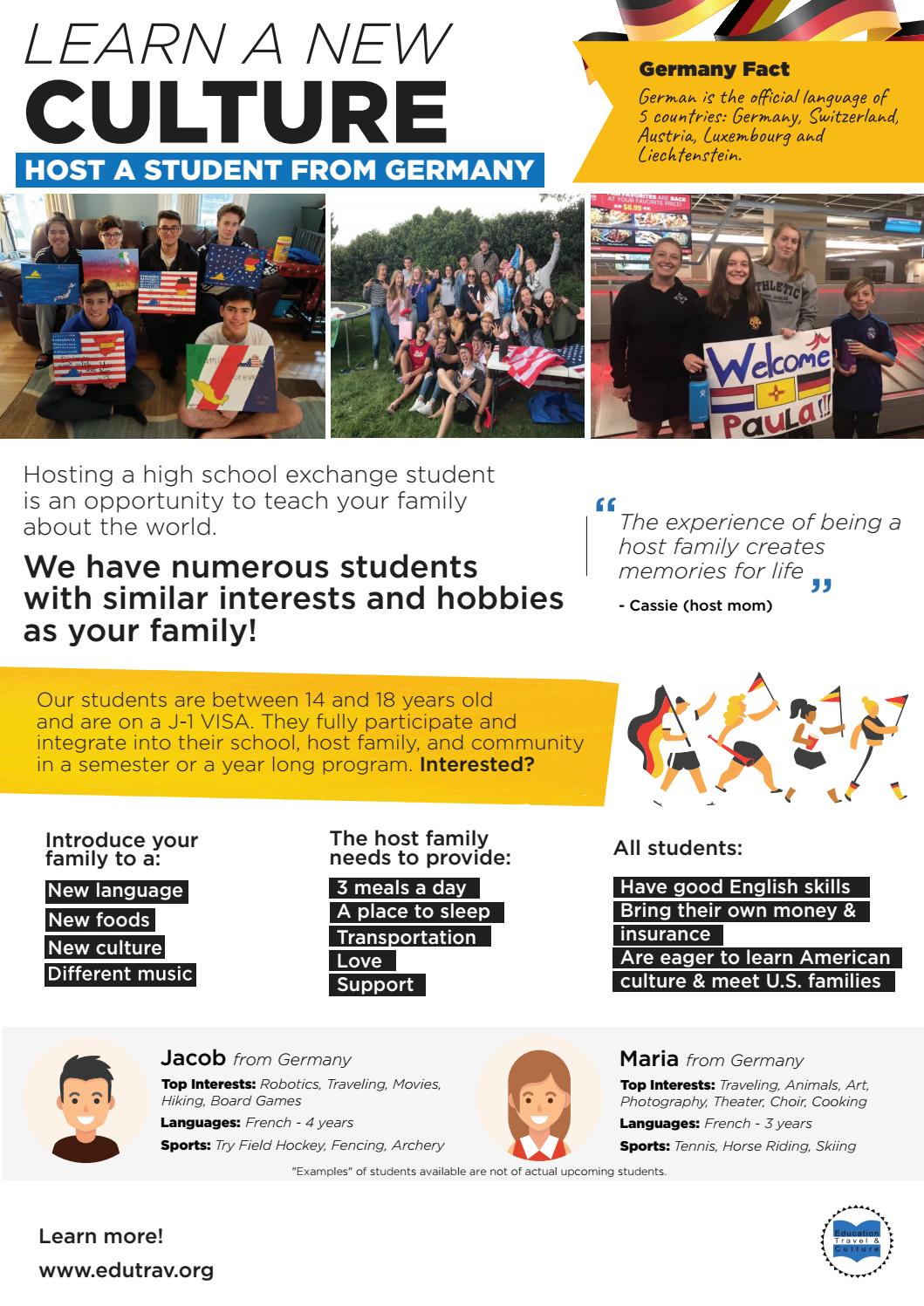 Germany - ETC Flyer by Education Travel & Culture - Issuu