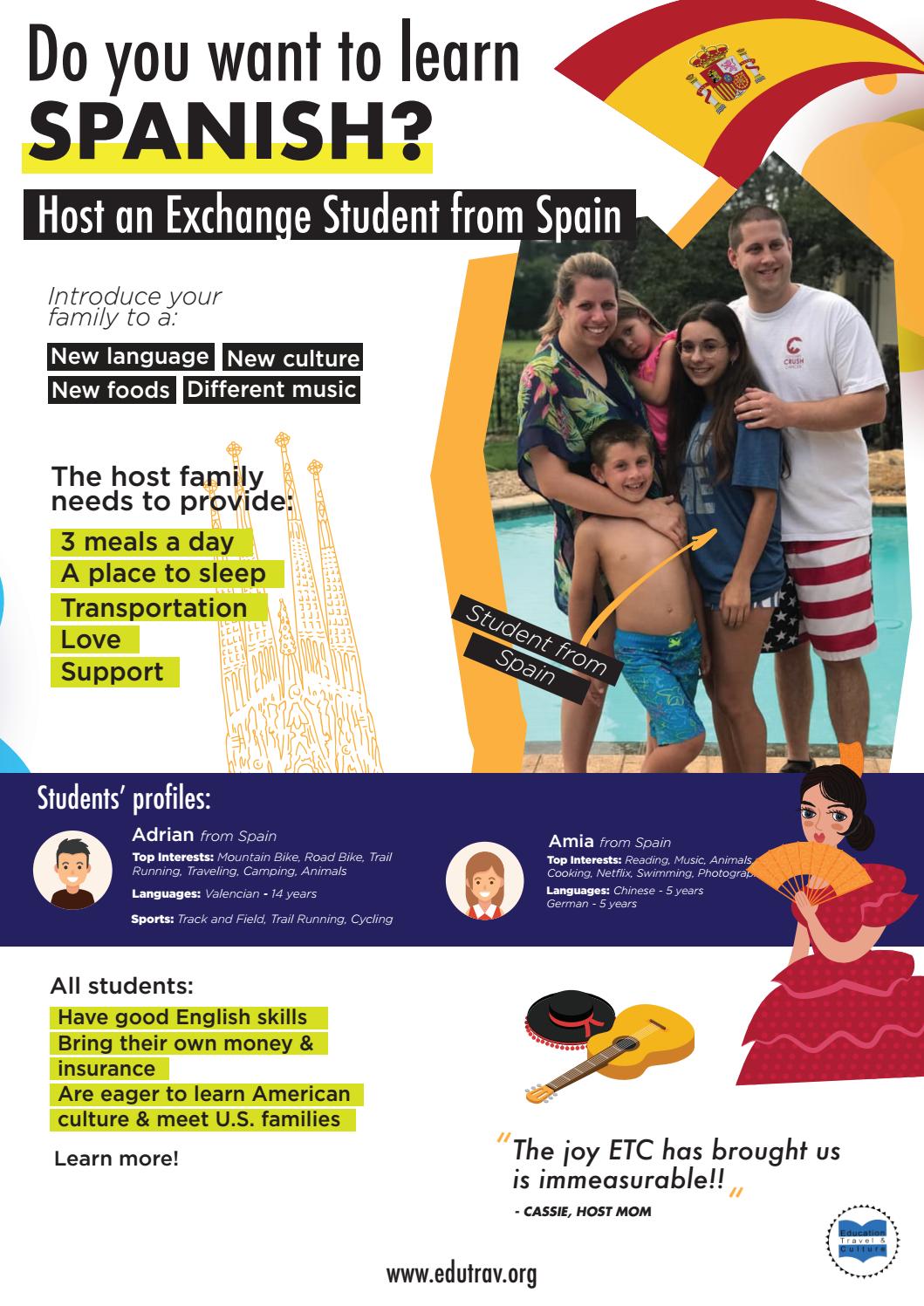 Spain - ETC Flyer by Education Travel & Culture - Issuu