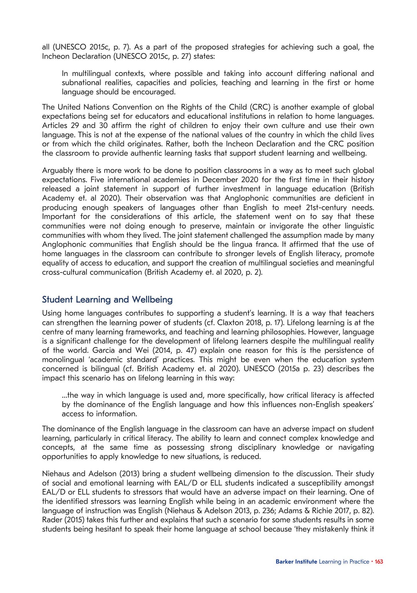 Barker Institute: Learning in Practice Journal 2020 by Barker College ...