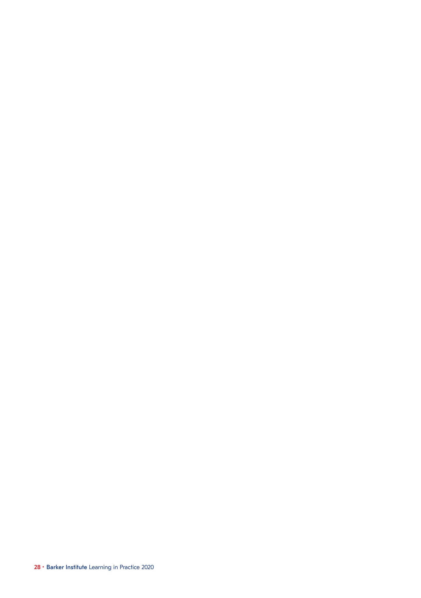 Barker Institute: Learning in Practice Journal 2020 by Barker College ...