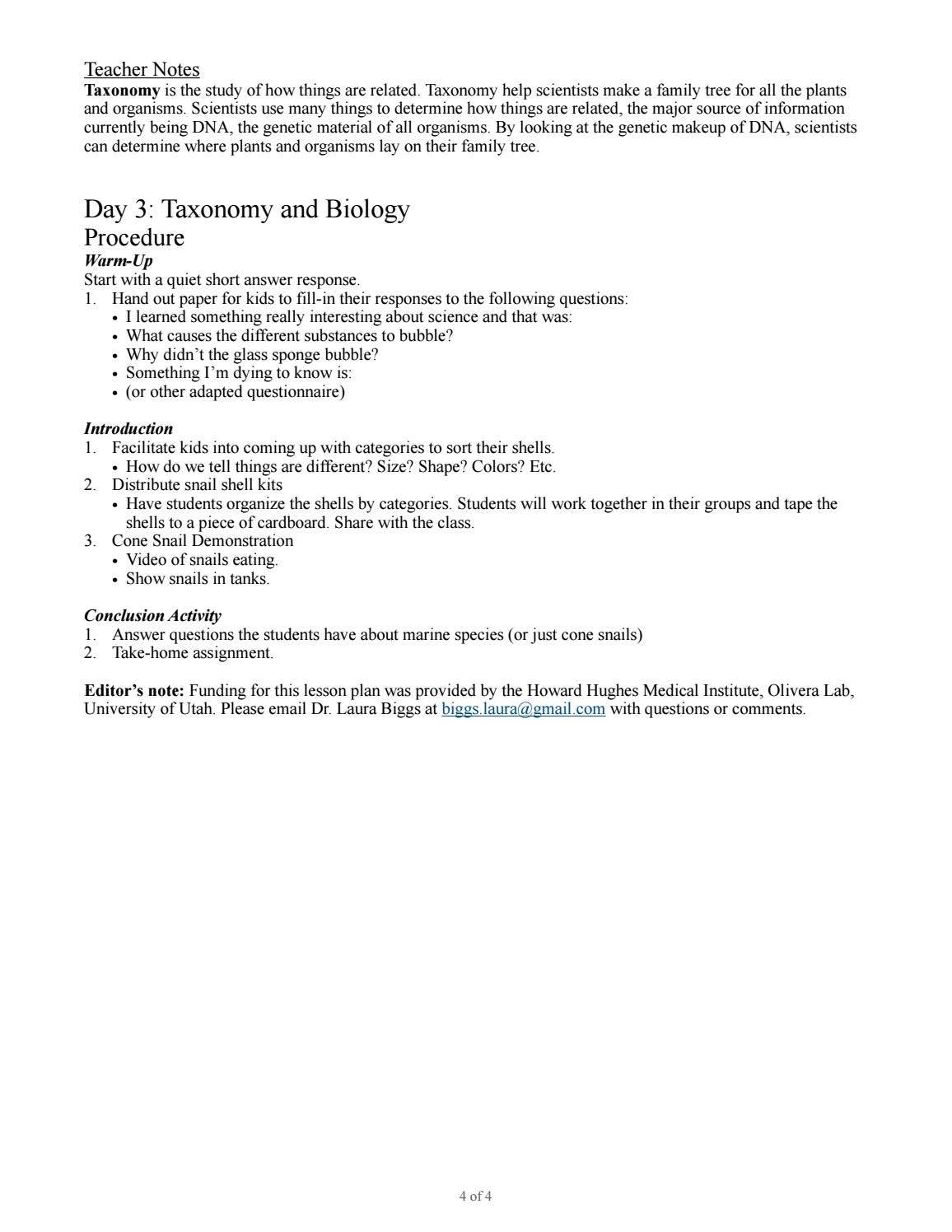 Cone Snail Chemistry by Guampedia - Issuu