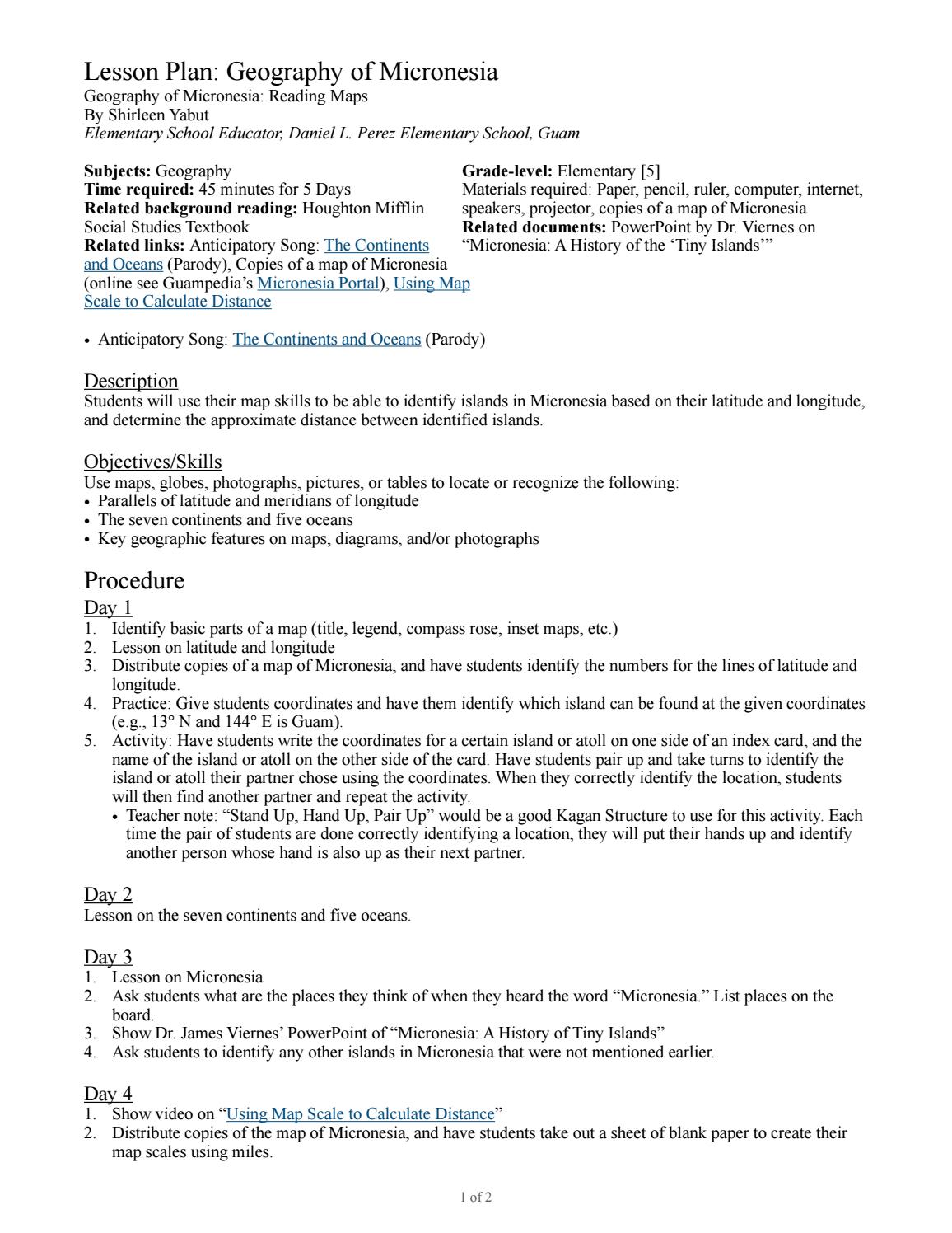 Geography of Micronesia by Guampedia - Issuu