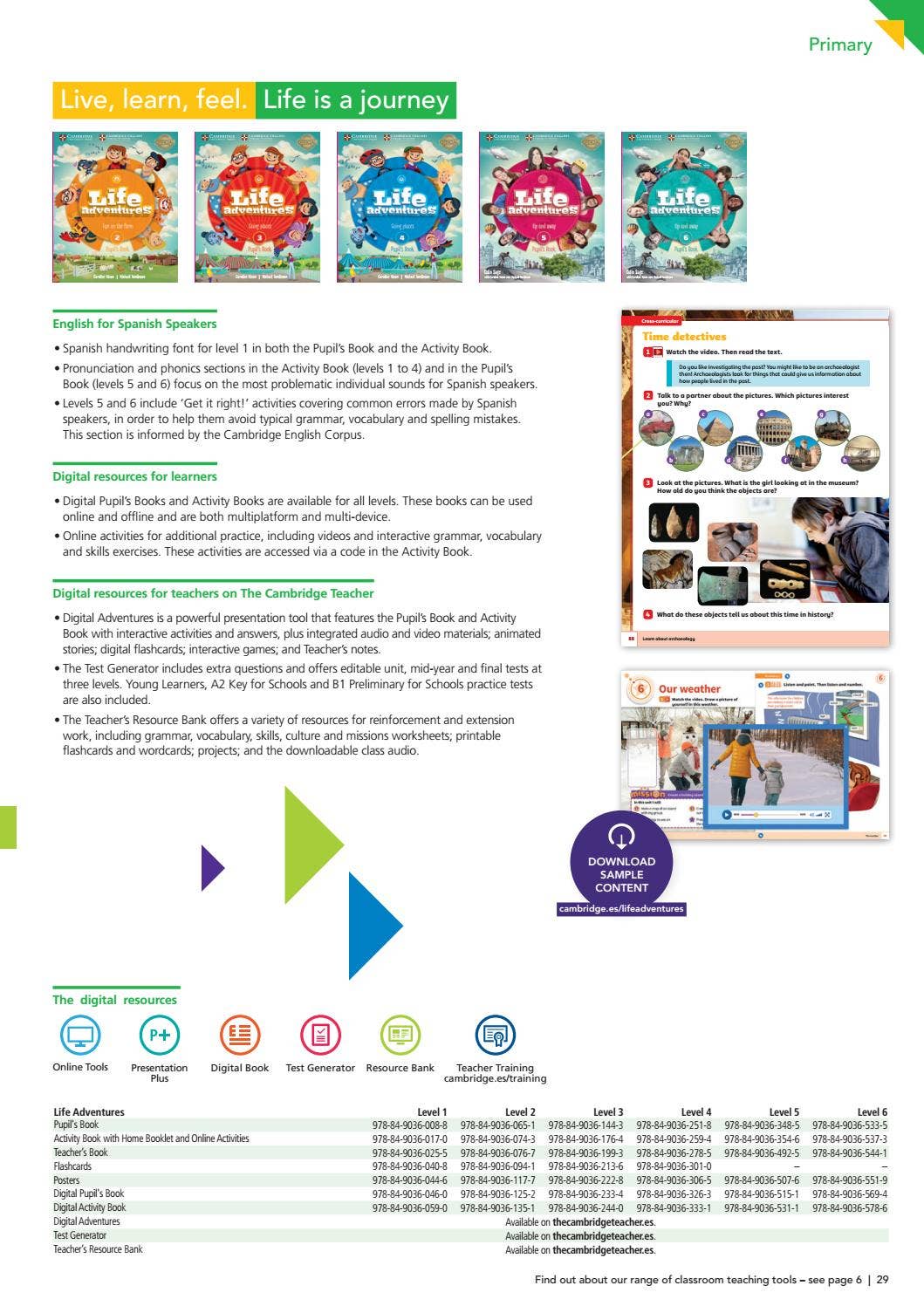 SPAIN, ELT 2021 Cambridge University Press Catalogue by Cambridge ...
