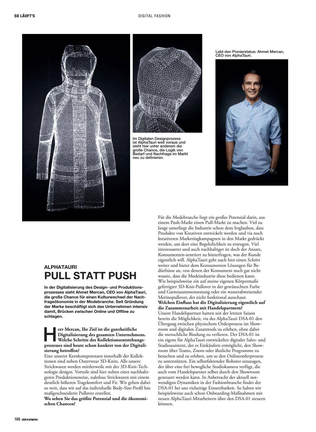 style in progress 1/2021 – Deutsche Ausgabe by style in progress - Issuu