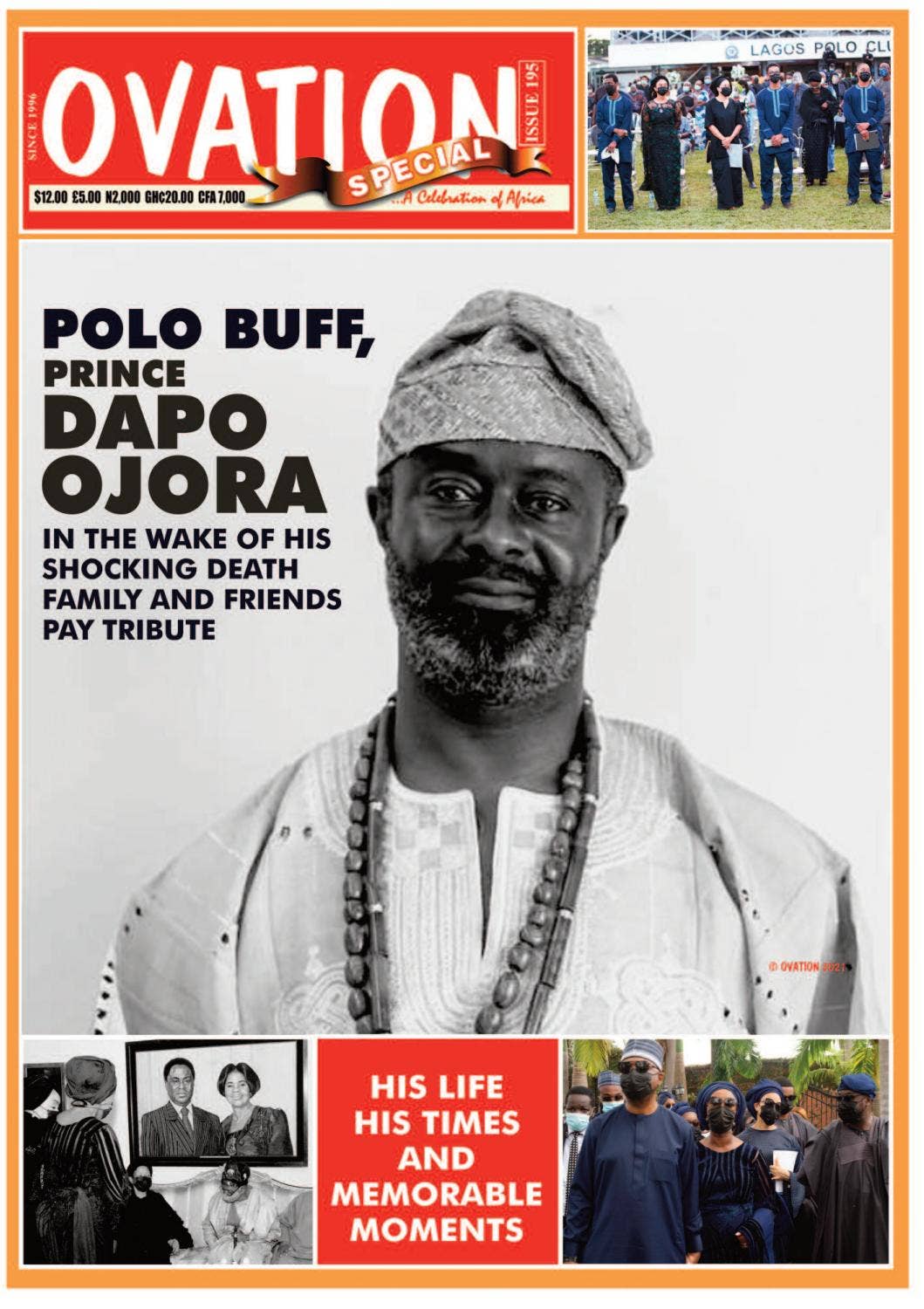 Polo Buff, Prince Dapo Ojora Mourned By Family and Friends in Wake of ...
