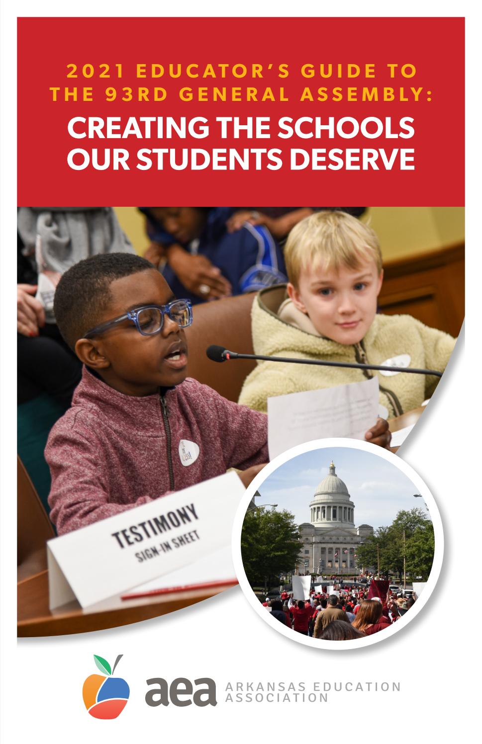 2021 Educator's Guide to the 93rd General Assembly: Creating the ...