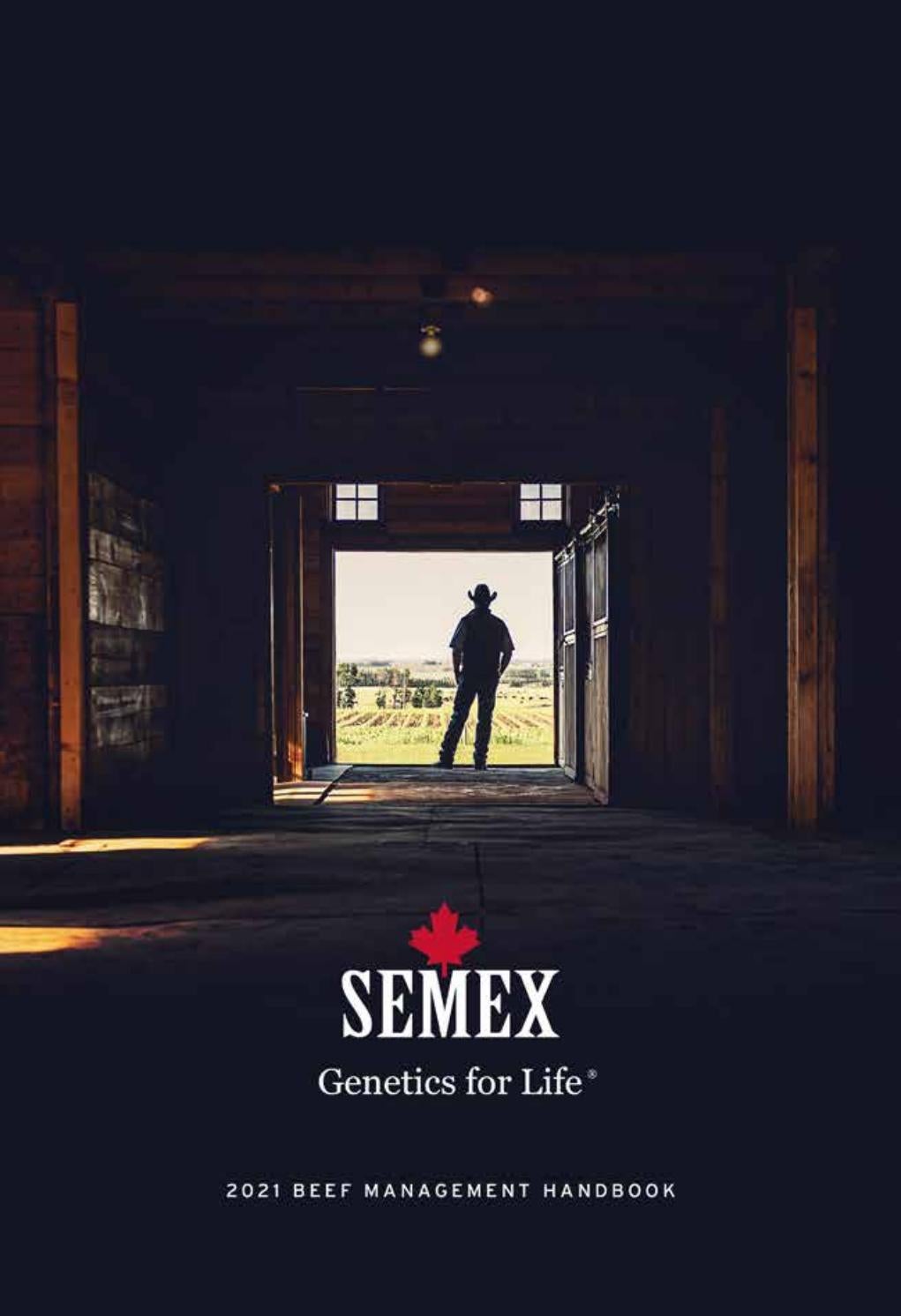 Semex Beef - 2021 Management Handbook - USA by Semex - Issuu