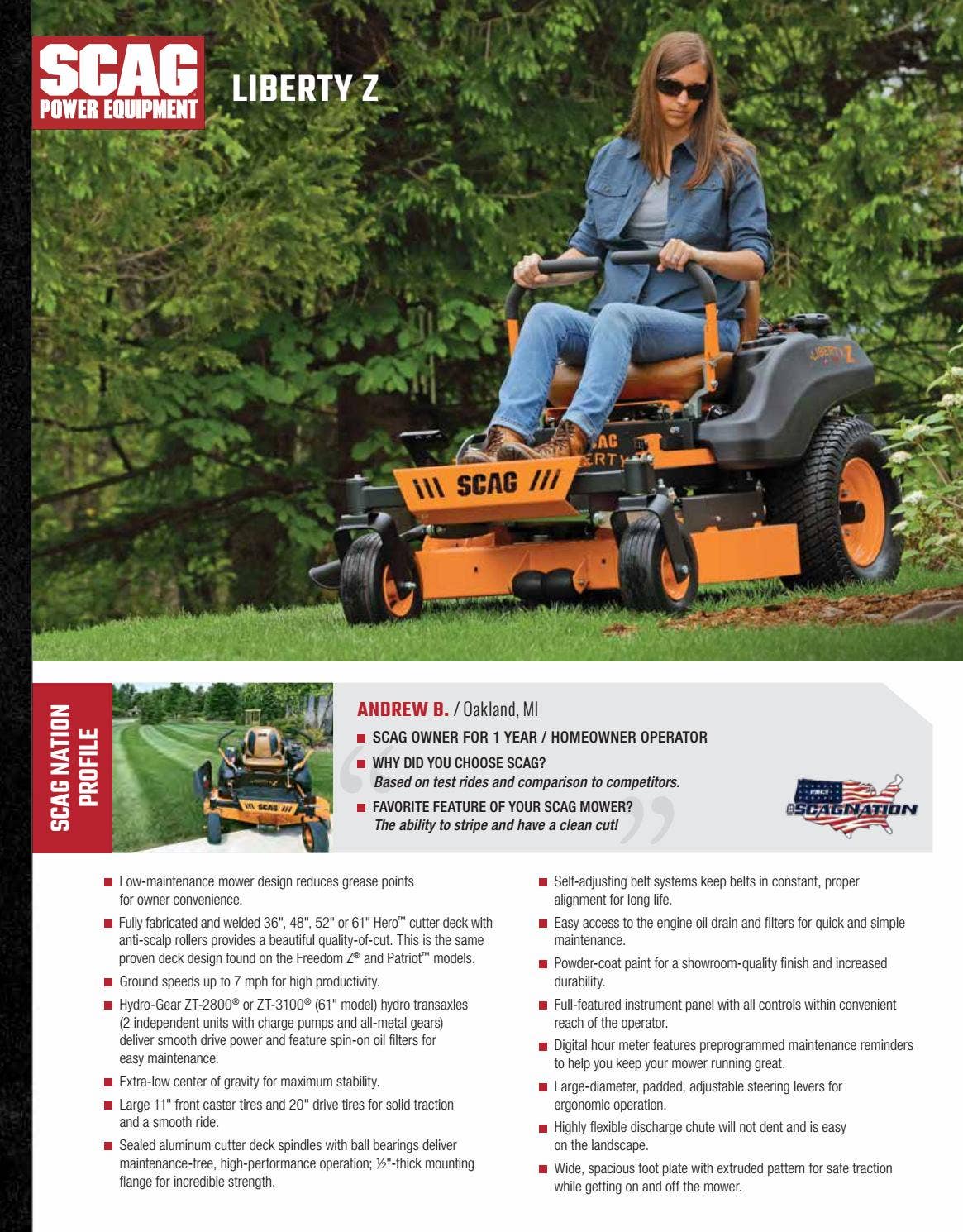 2021 Scag Power Equipment - Full Line Brochure by Scag Power Equipment ...
