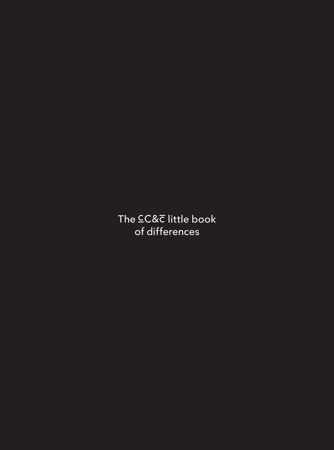 The Little Book of Differences by Matt Bagnall - Issuu