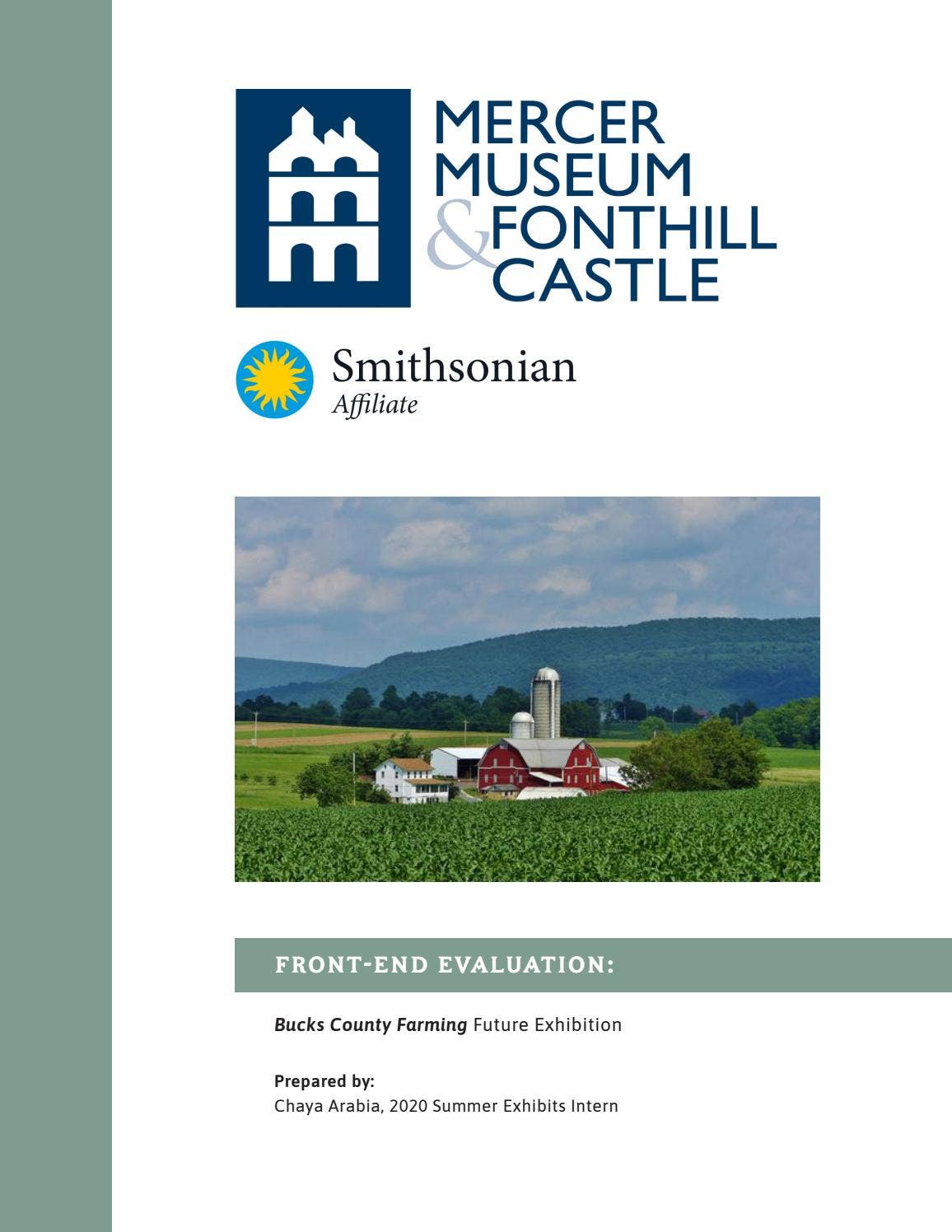 Mercer Museum Front-end Evaluation Report by chayaarabia - Issuu