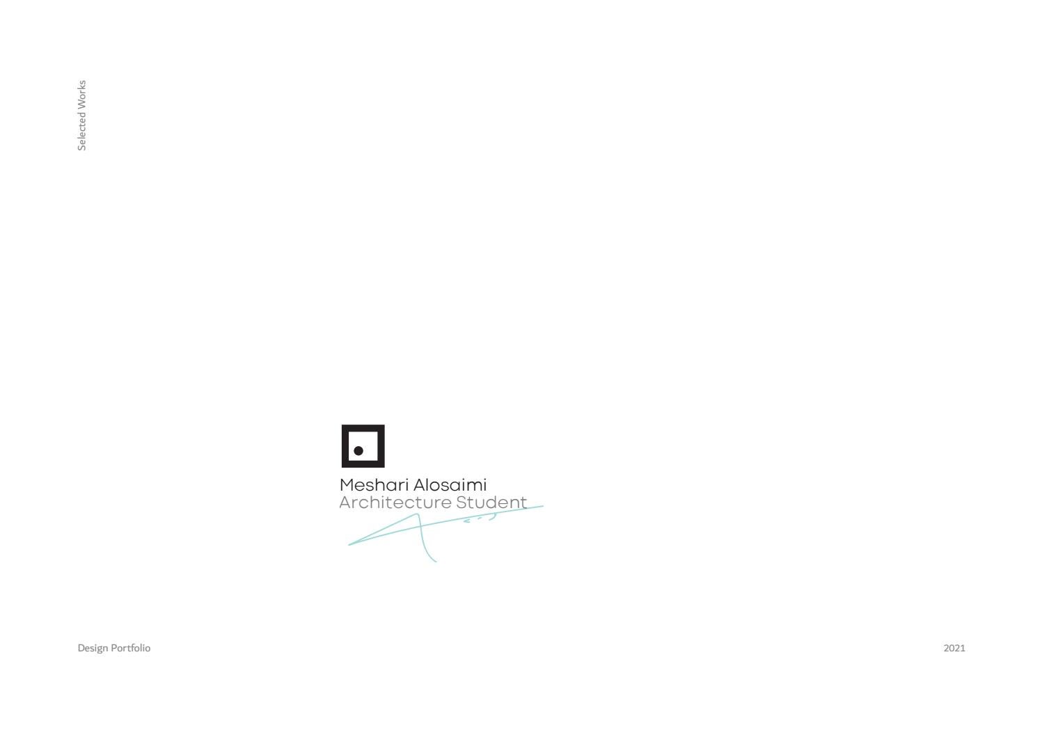 Design Portfolio - 2021 by Meshari - Issuu