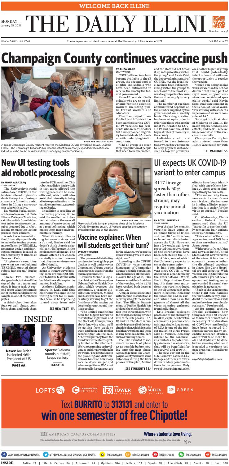The Daily Illini Volume 150 Issue 27 by The Daily Illini - Issuu