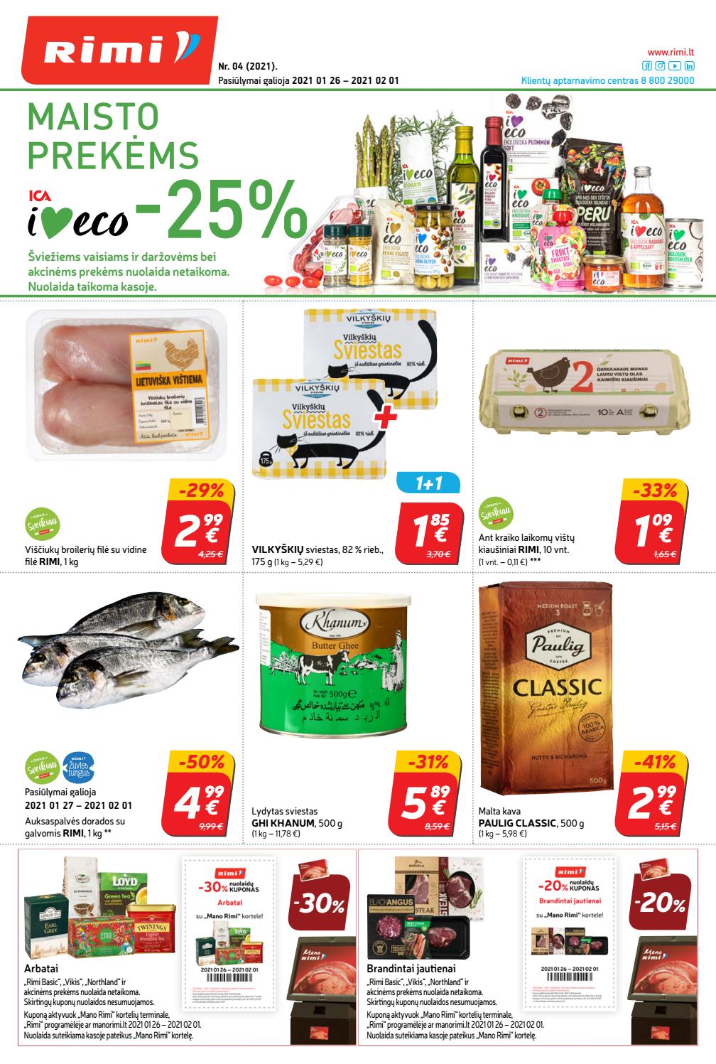 „Rimi“ savaitinis leidinys Nr. 4 (2021) by Rimi - Issuu