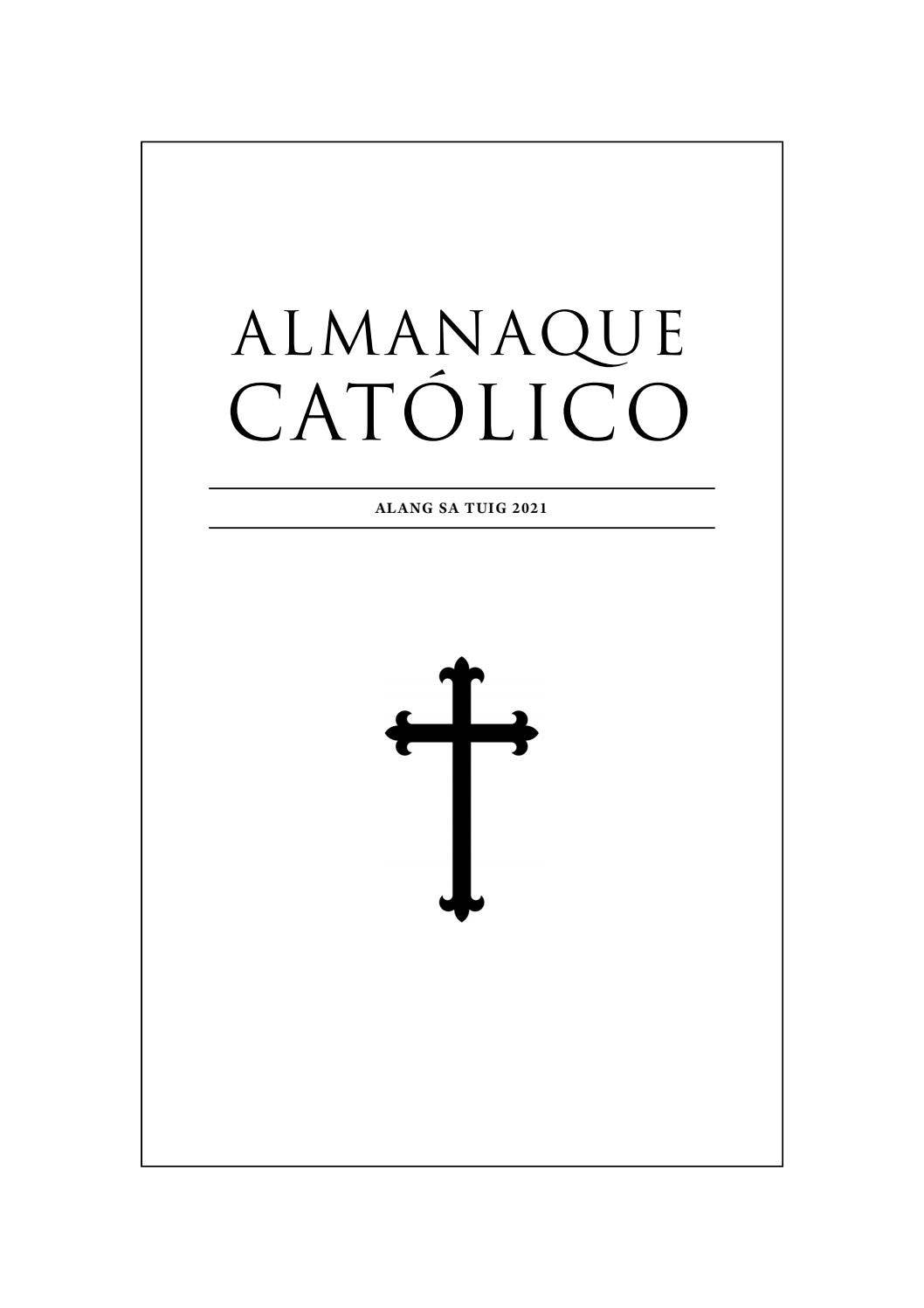 Almanaque católico 2021 by Siniculus - Issuu