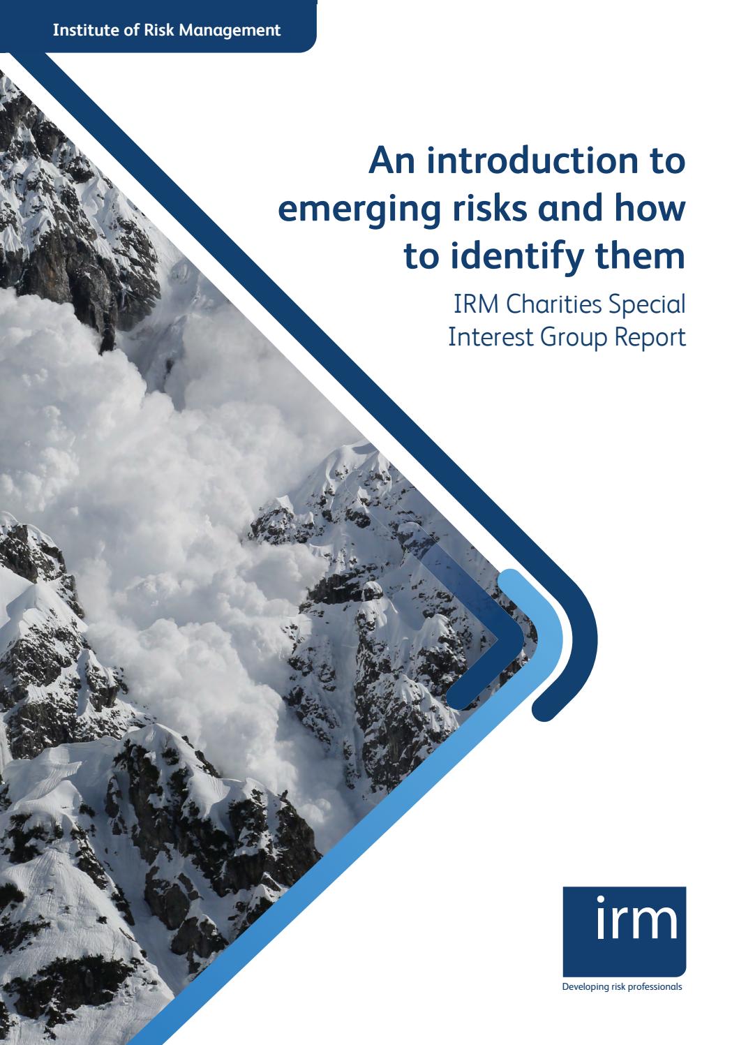 An introduction to emerging risks and how to identify them by Institute ...
