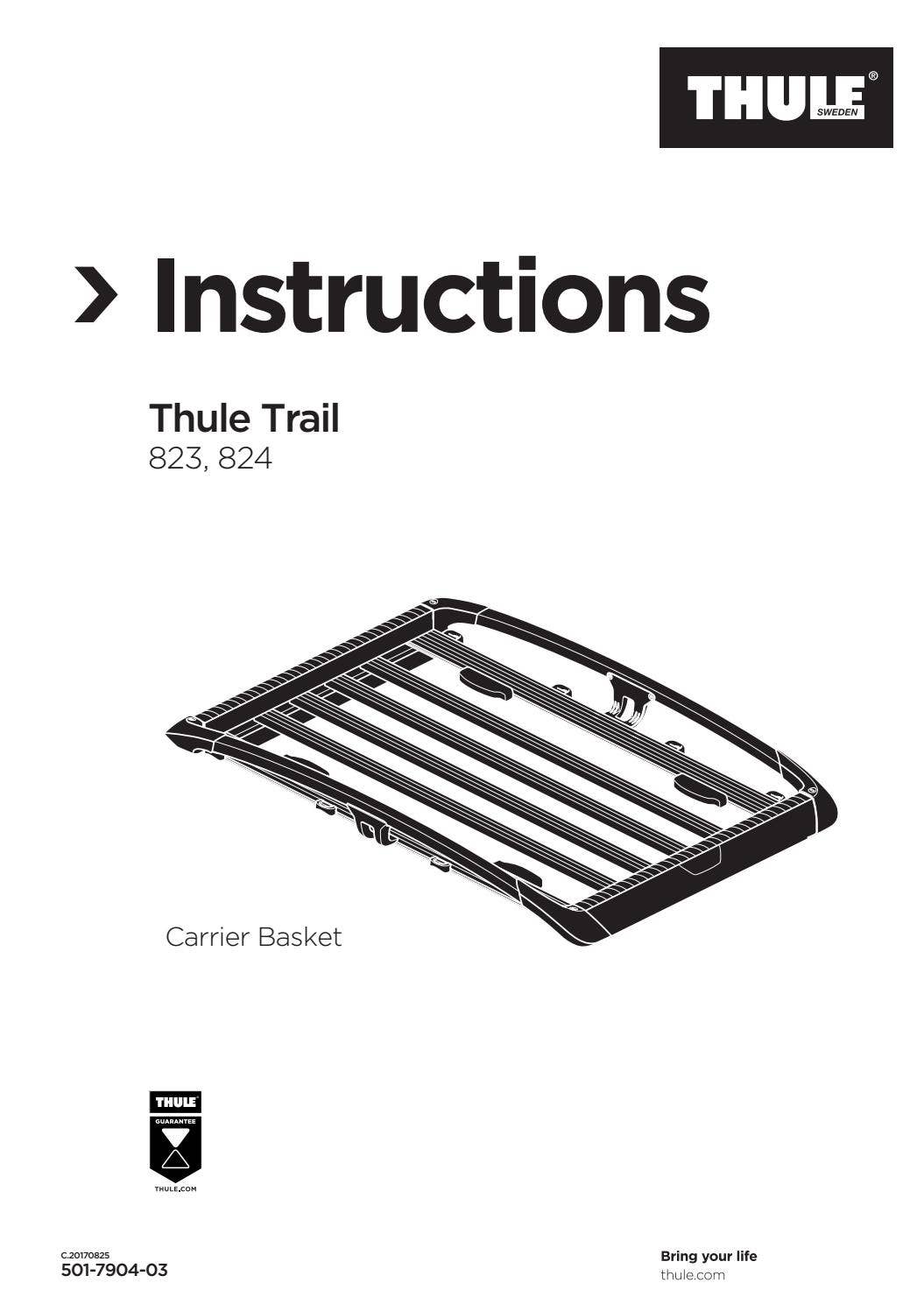 PADL - THULE - TRAIL 823 et 824 - Instructions by Charlie Agency - Issuu