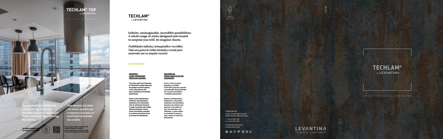 Catálogo Techlam 2021. Techlam Brochure 2021 by Levantina - Issuu