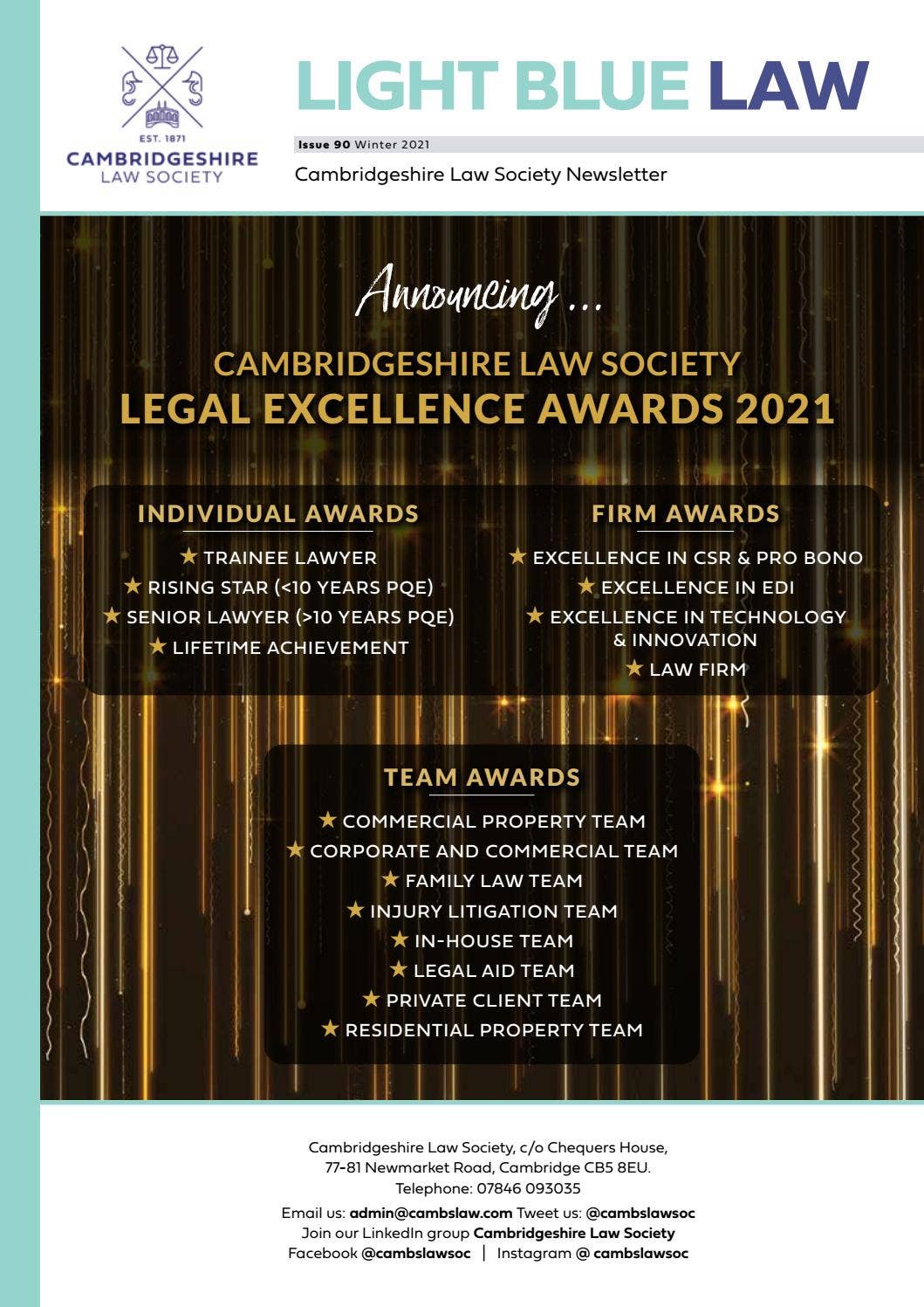 Cambridge Light Blue Law Winter 2021 by EPC Studio - Issuu